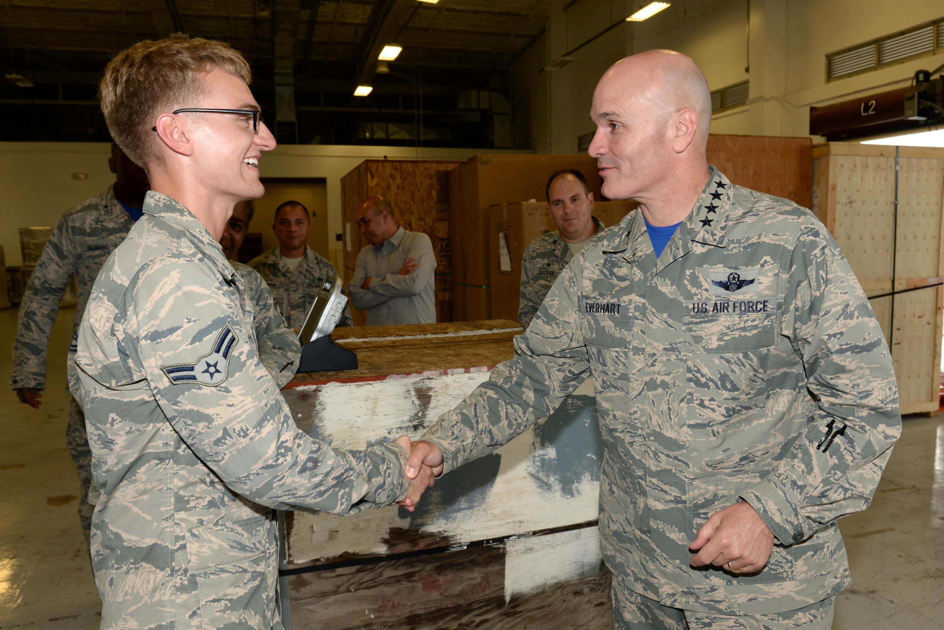AMC Commander visits Andersen Airmen > Andersen Air Force Base > Article Display