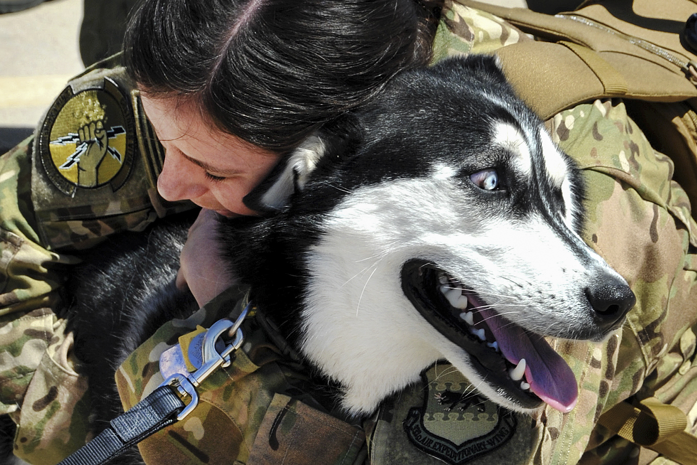 Homecoming Hug | U.S. Department of War