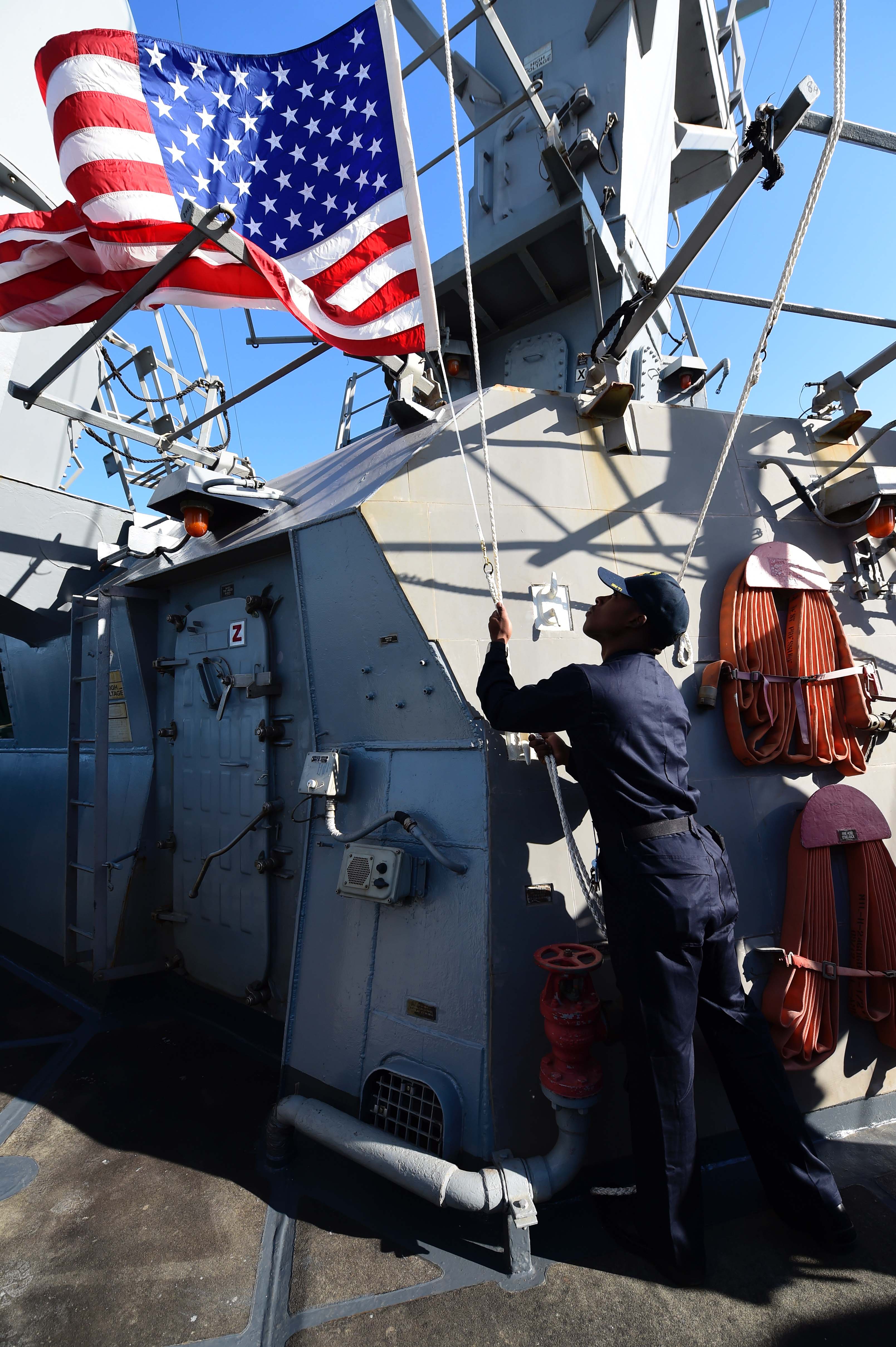 USS Ross Begins 4th FDND Patrol > United States Navy > News Stories