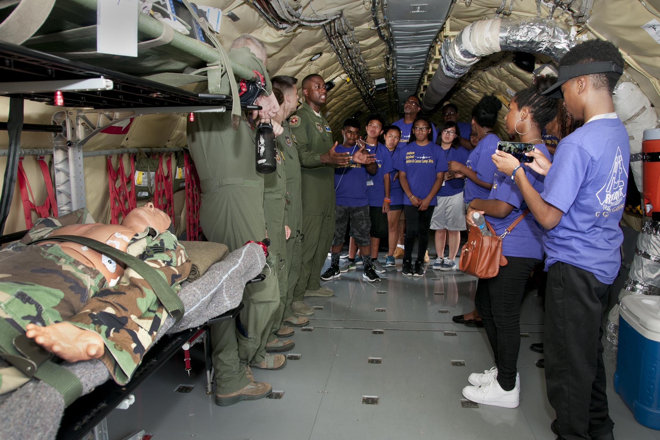 459th key stop for aviation career camp tour > 459th Air Refueling Wing ...