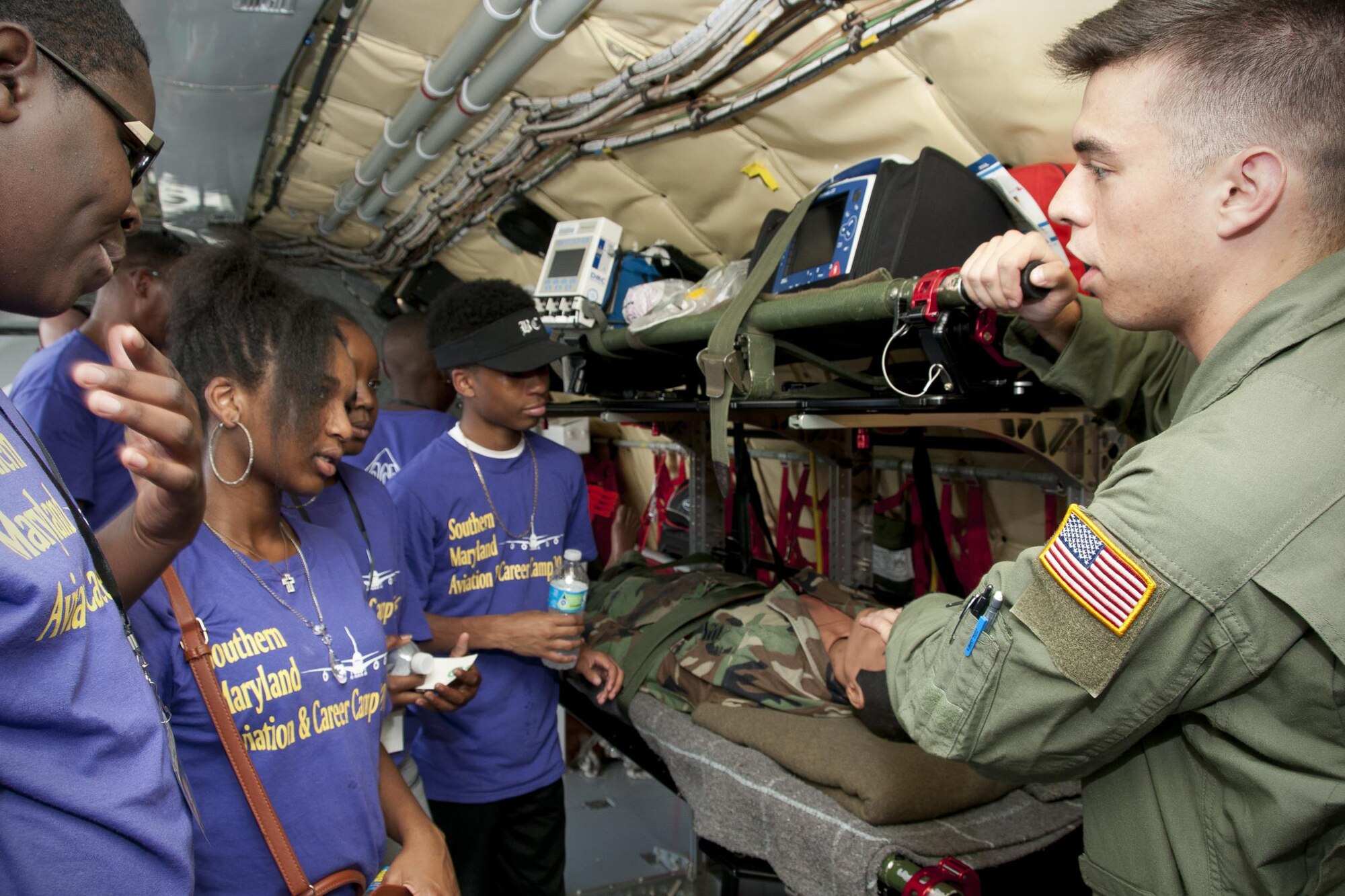 459th key stop for aviation career camp tour > 459th Air Refueling Wing ...