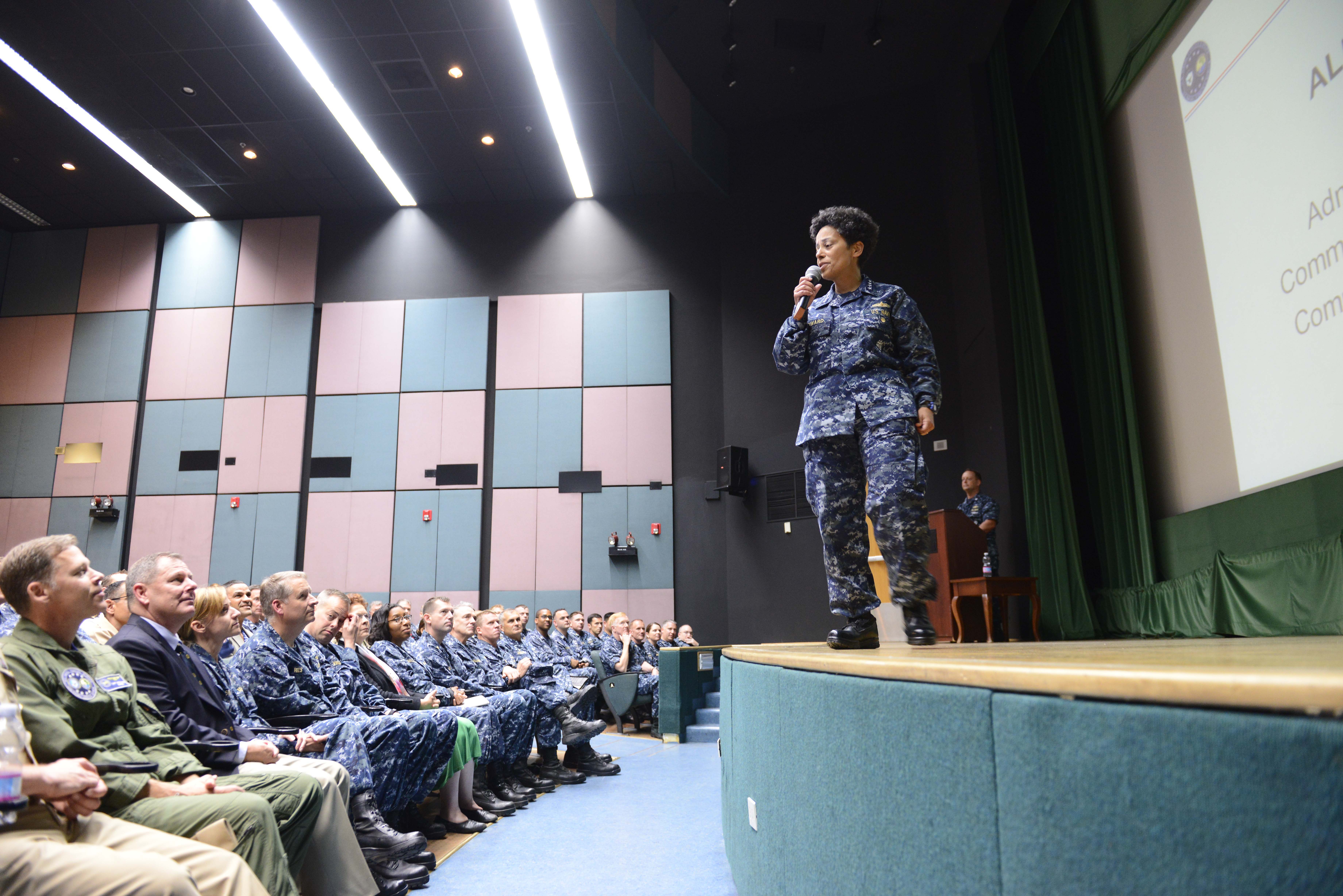 Adm. Howard Conducts First All-Hands Call > United States Navy > News ...