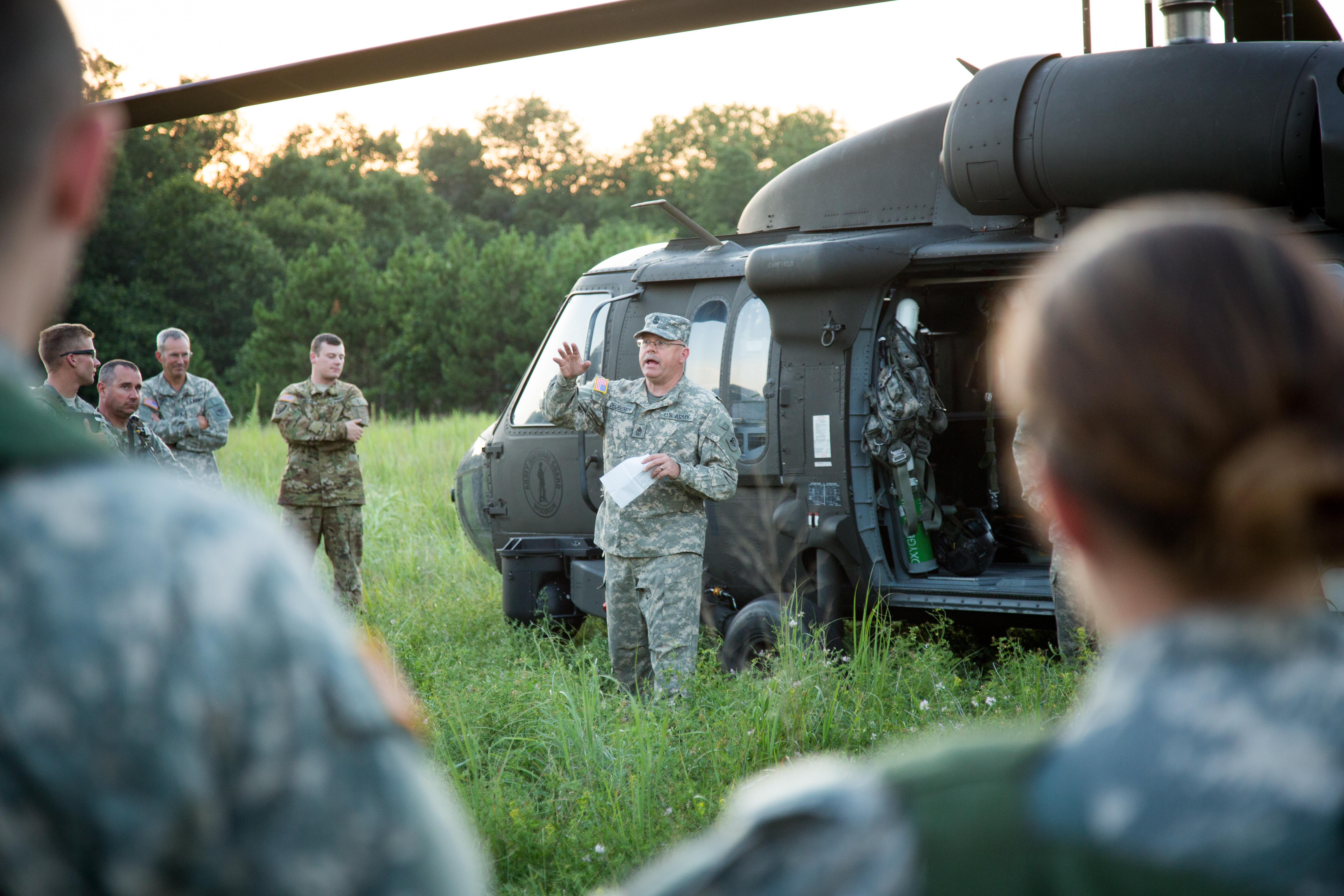 2-238th MEDEVAC Field Training