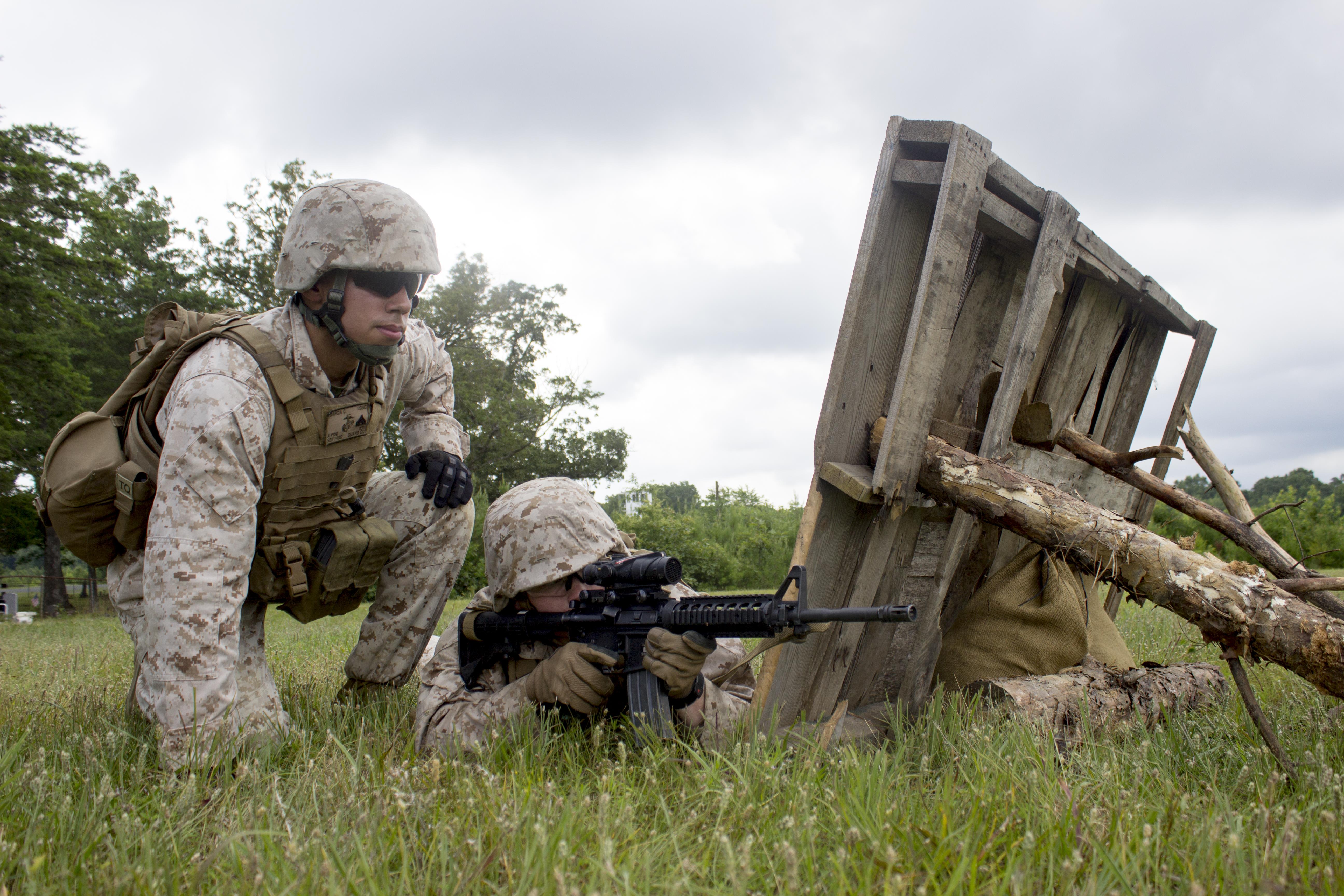 Guard Co. Combat Marksmanship Training