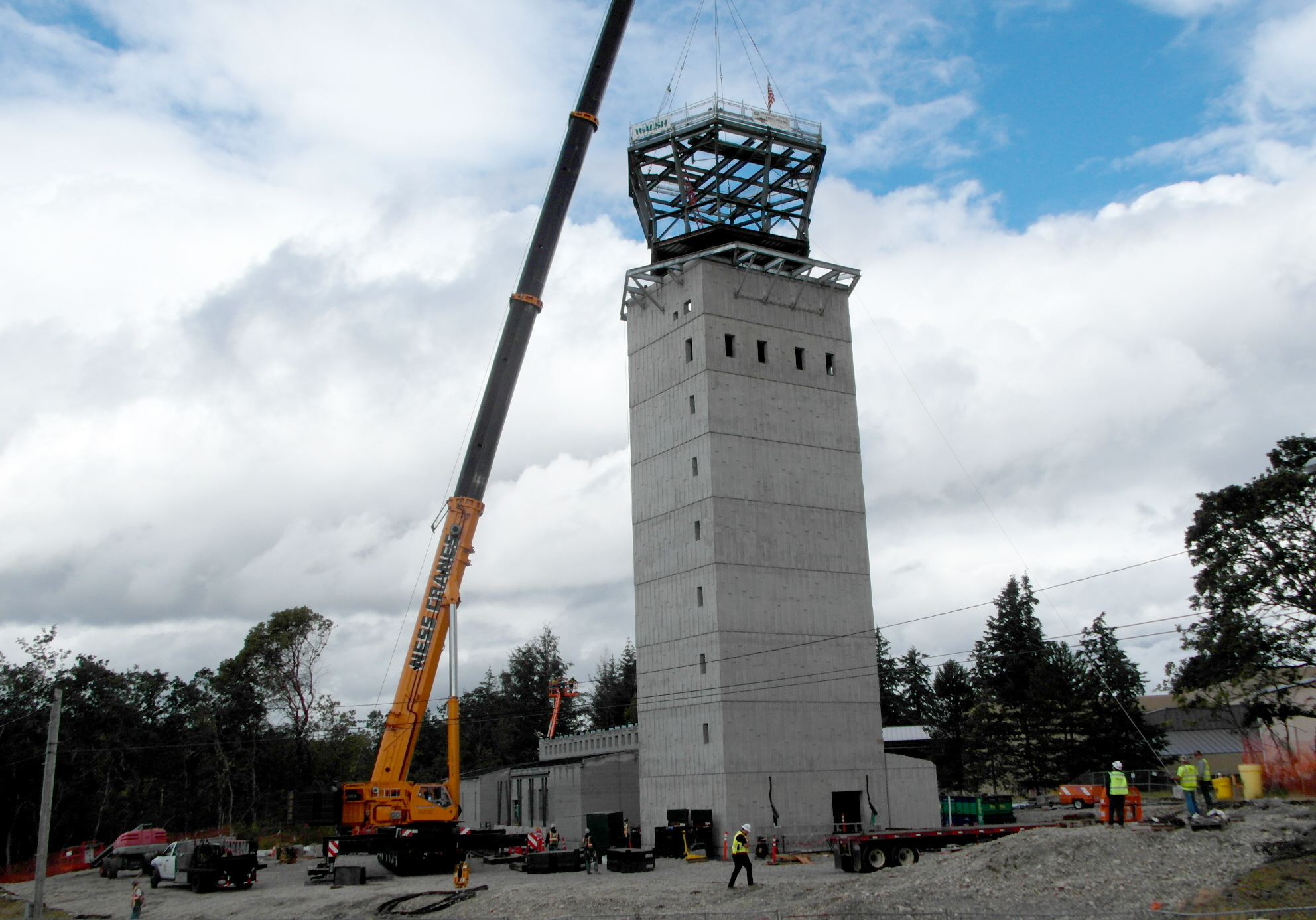 JBLM's Air Traffic Control Tower construction continues