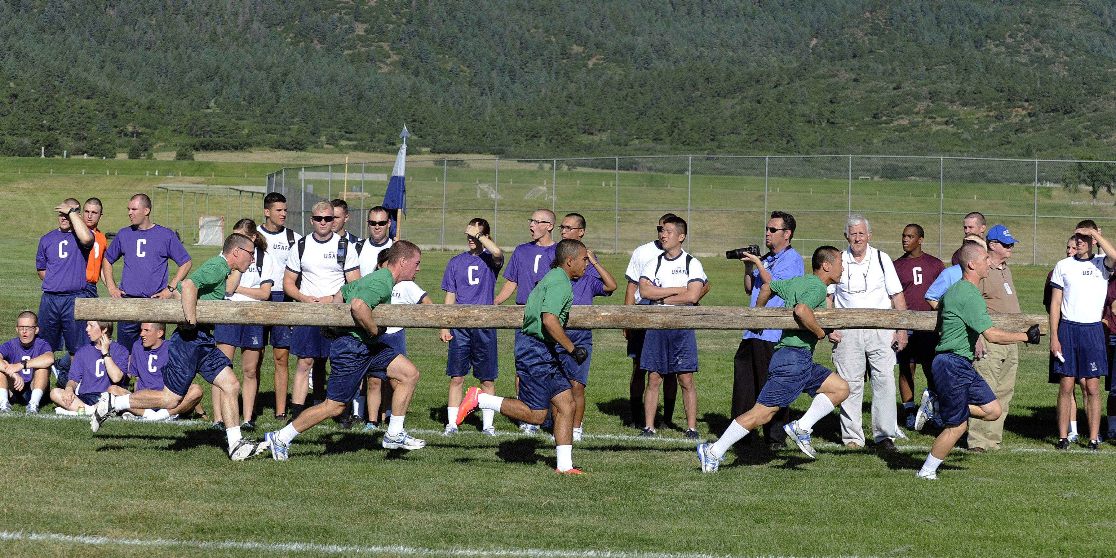 Cadet trainees compete in Field Day > United States Air Force Academy ...