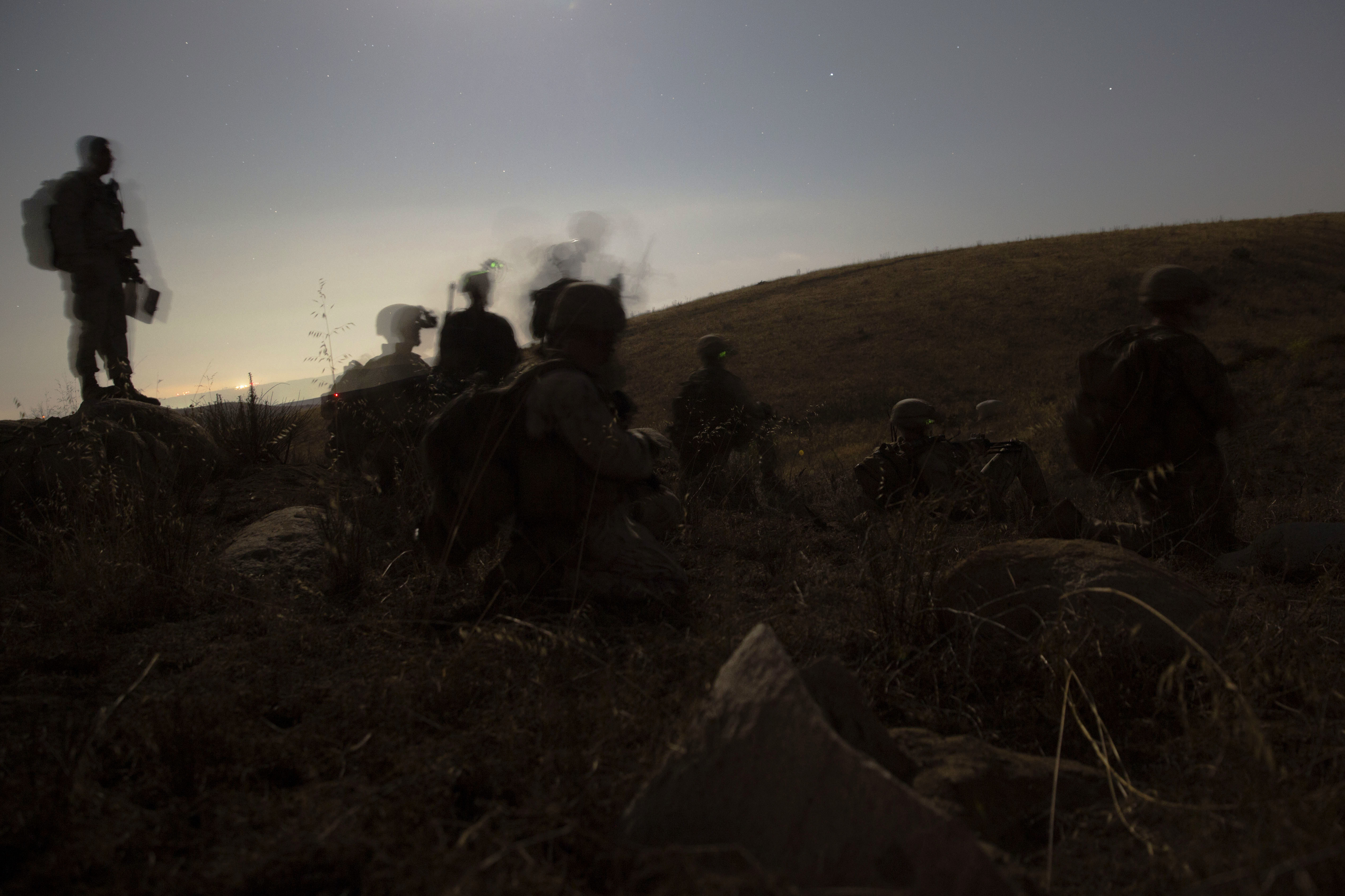 5th Marine Regiment competes in 1st Marine Division Infantry ...