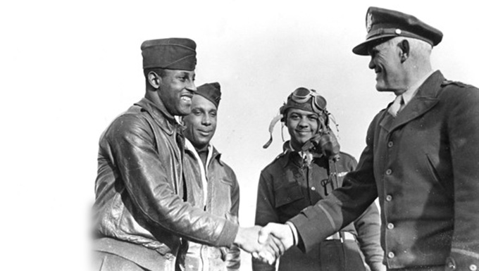 Gen. Cannon, Col. Cochran and the Tuskegee Airmen > Cannon Air Force ...