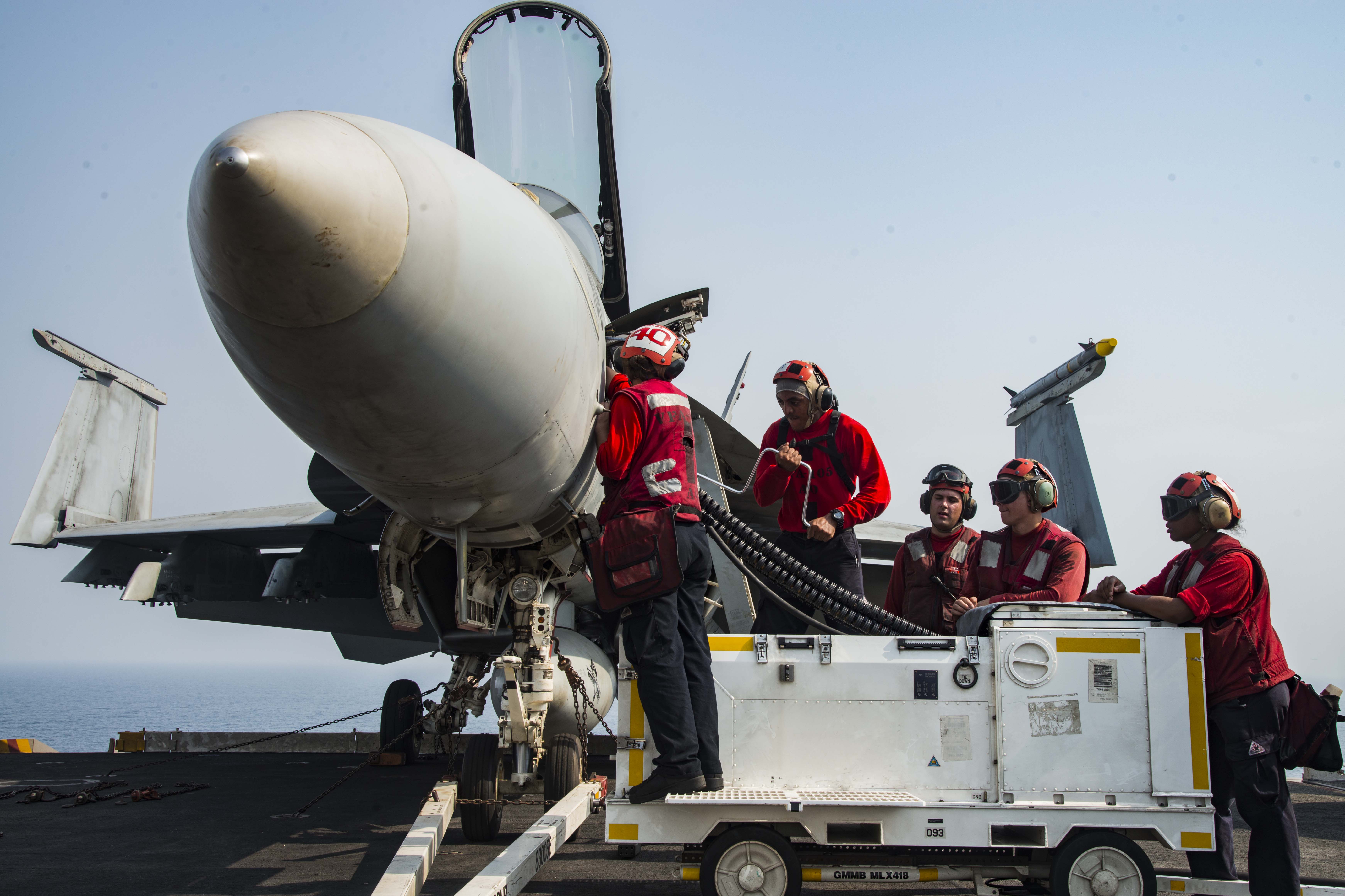 Dwight D. Eisenhower Conducts First OIR Missions from Arabian Gulf > U ...