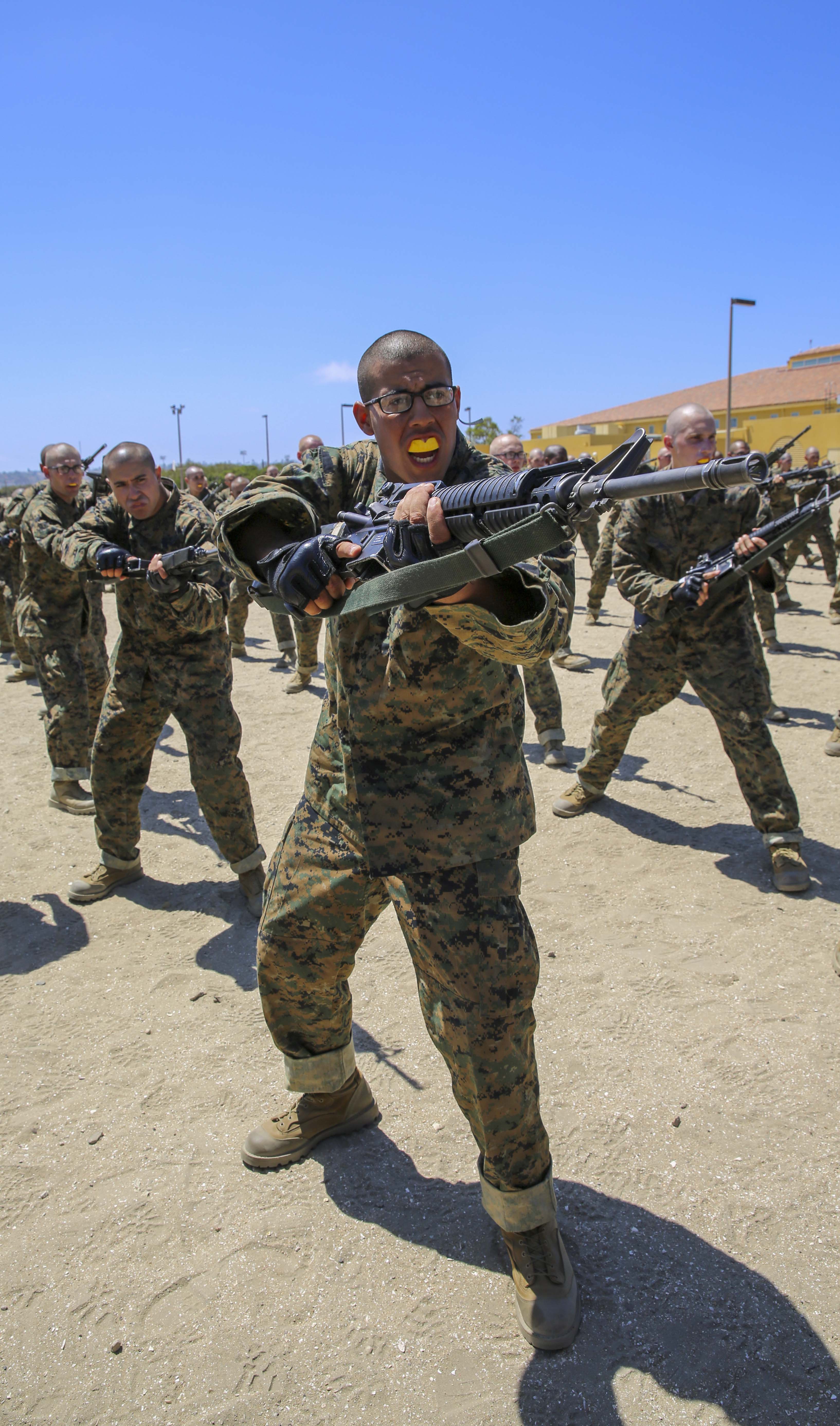 Co. F - Bayonet Techniques