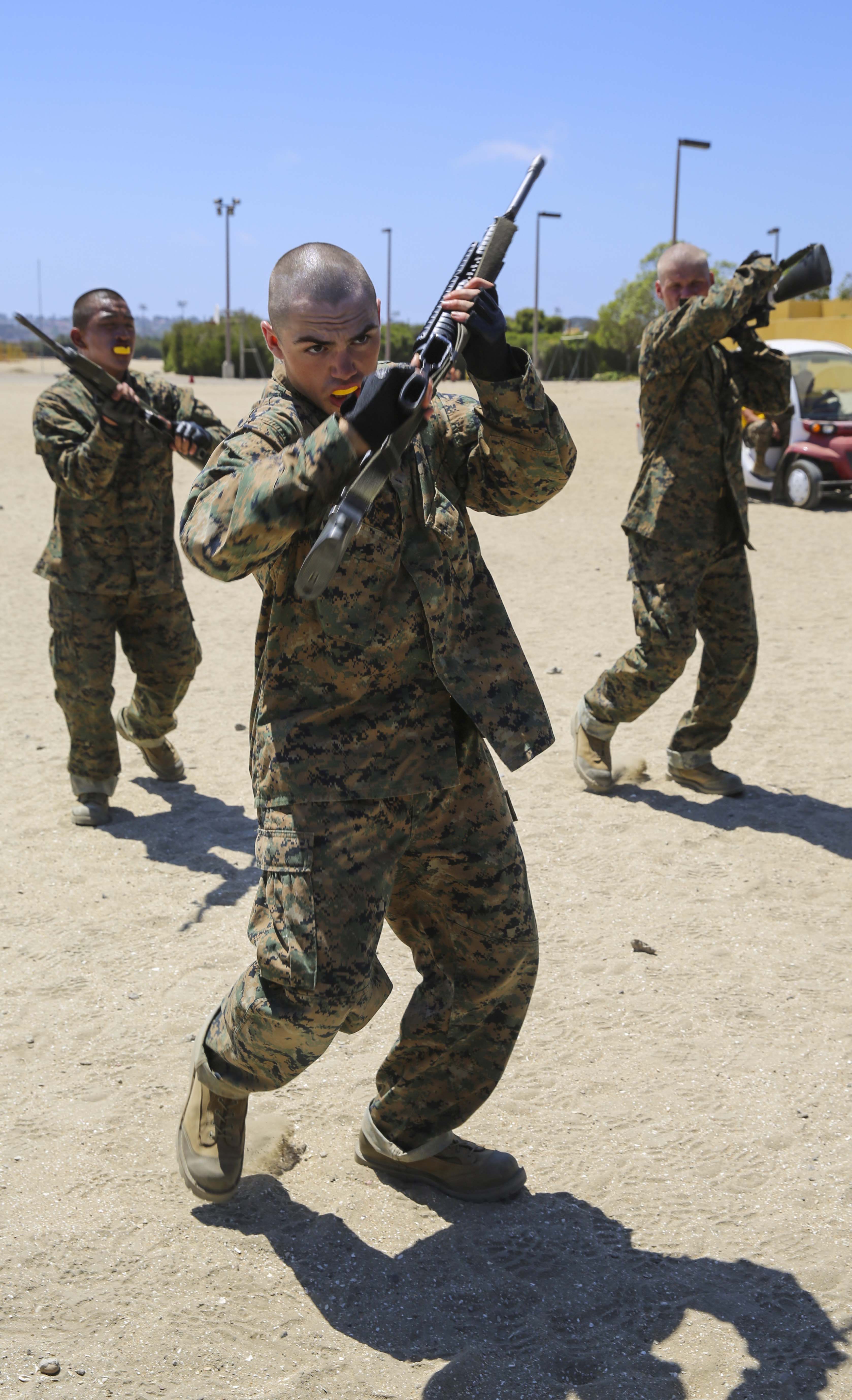 Co. F - Bayonet Techniques