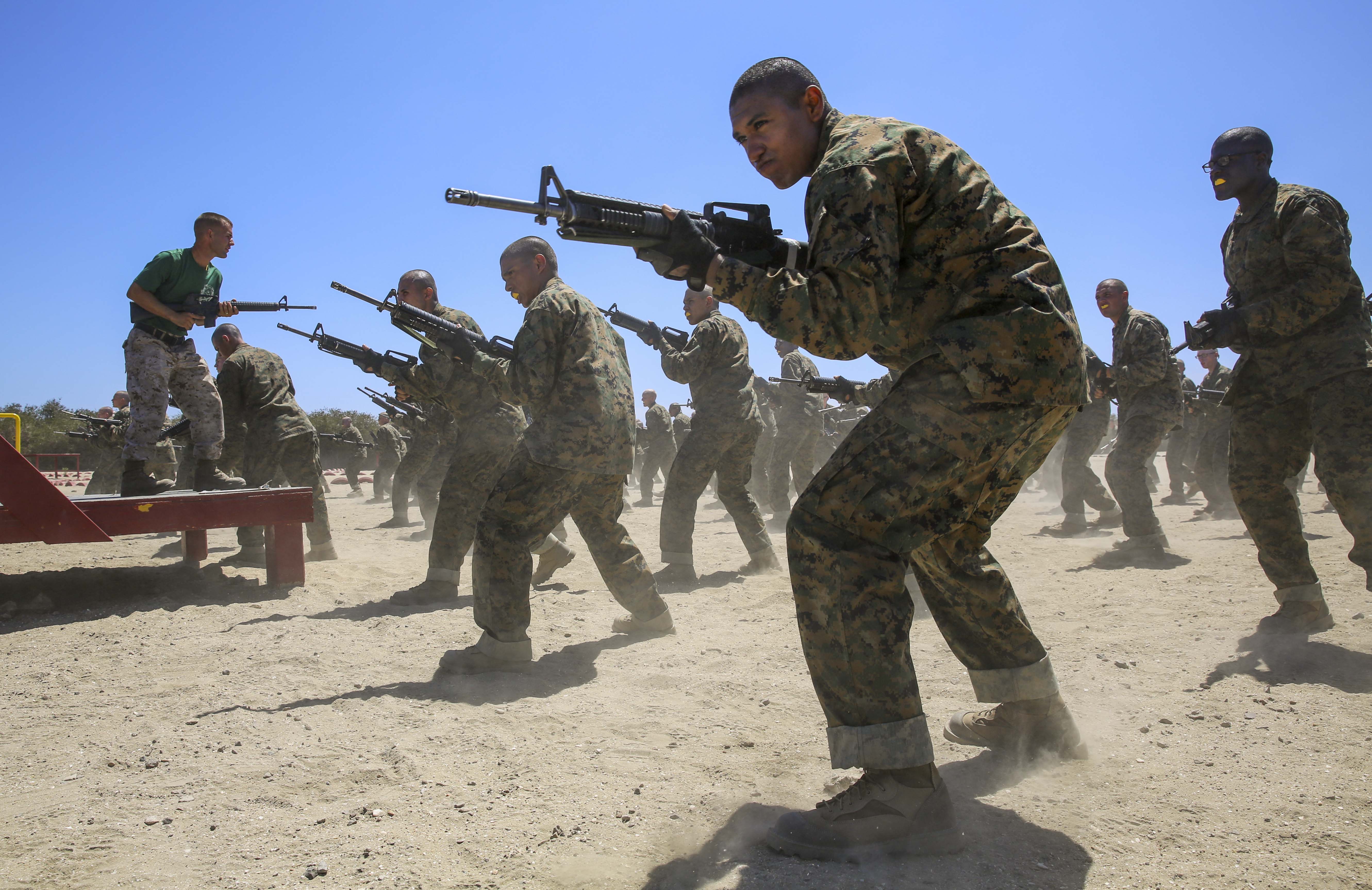 Co. F - Bayonet Techniques