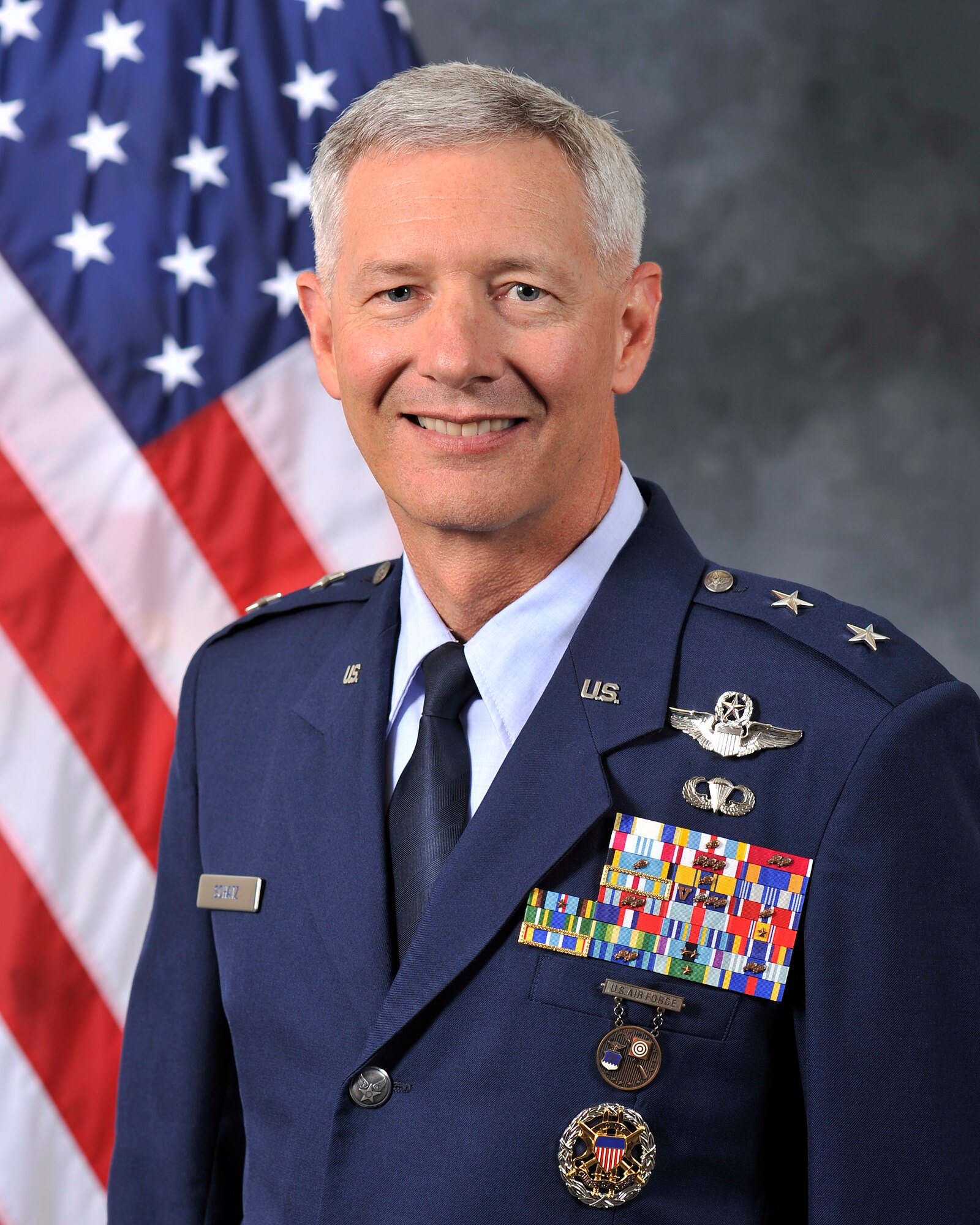 ROWAYNE A. "WAYNE" SCHATZ JR. > Air Force > Biography Display