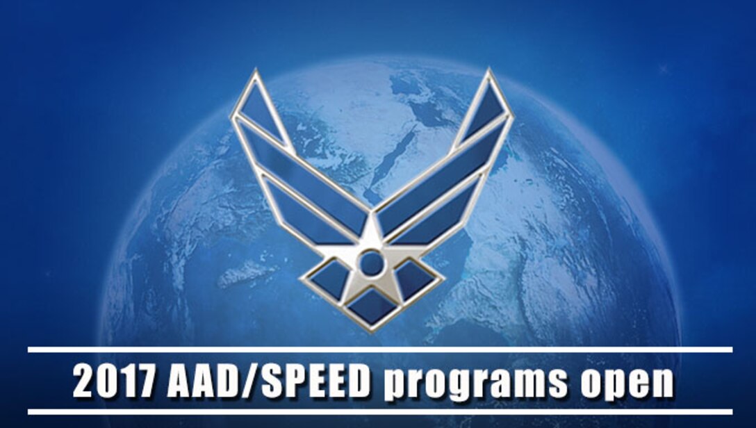 2017 AAD / SPEED programs open