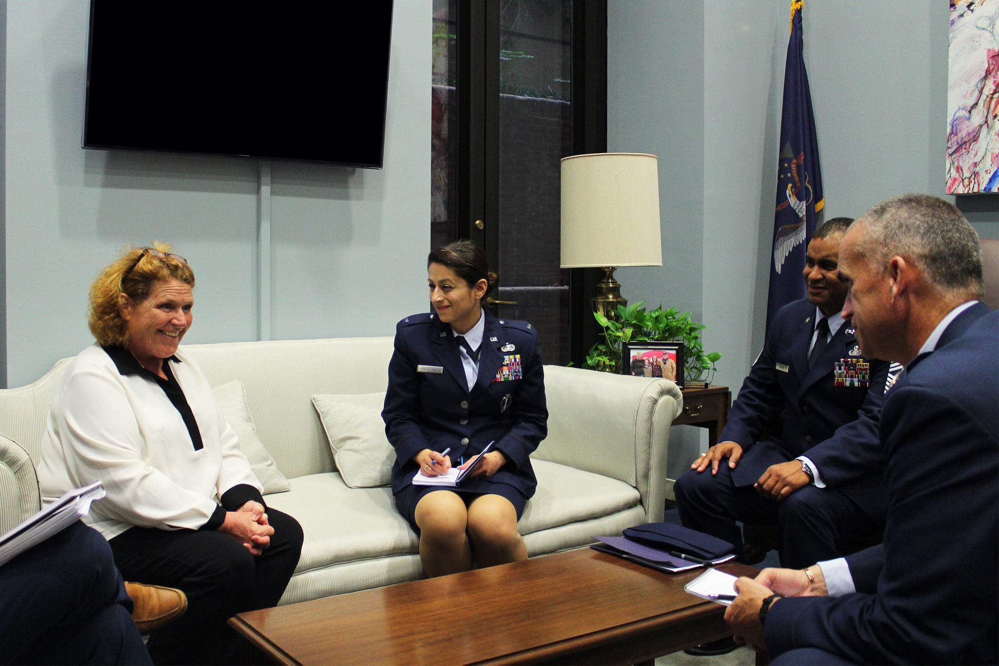 91 MW Command Team visits Capitol Hill > Air Force's Personnel Center ...