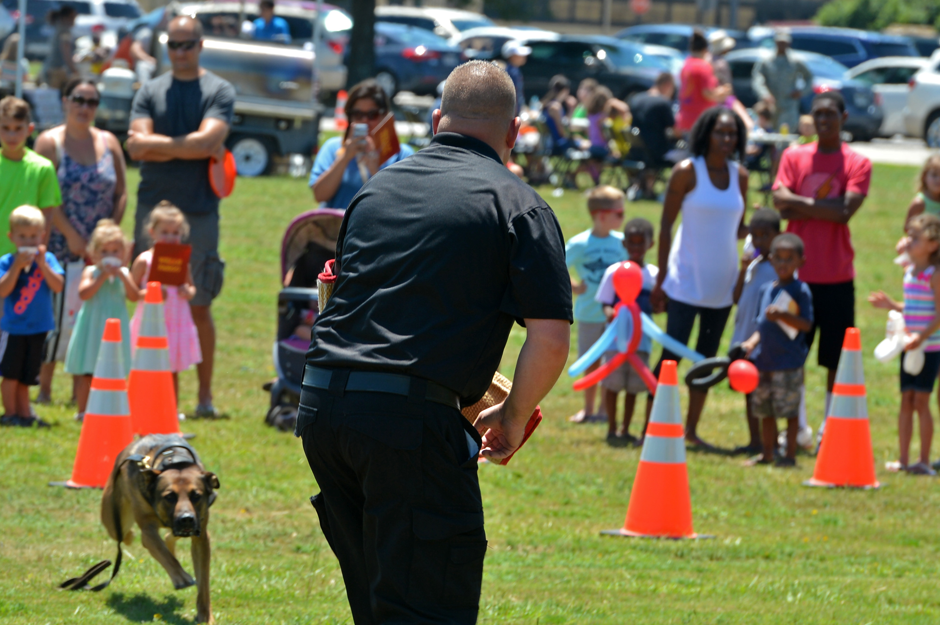 Sumter PD performs K-9 demonstration