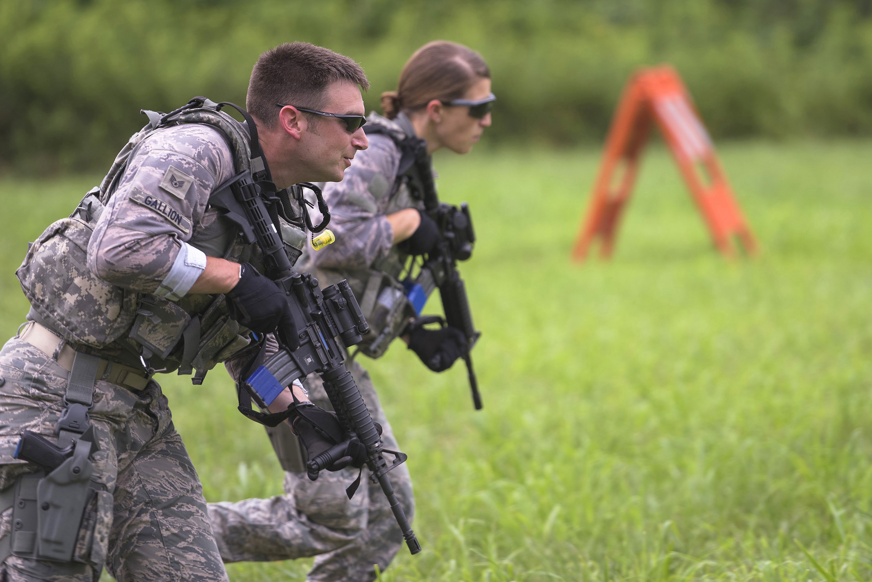 Security Forces Shoot, Move, Communicate Training