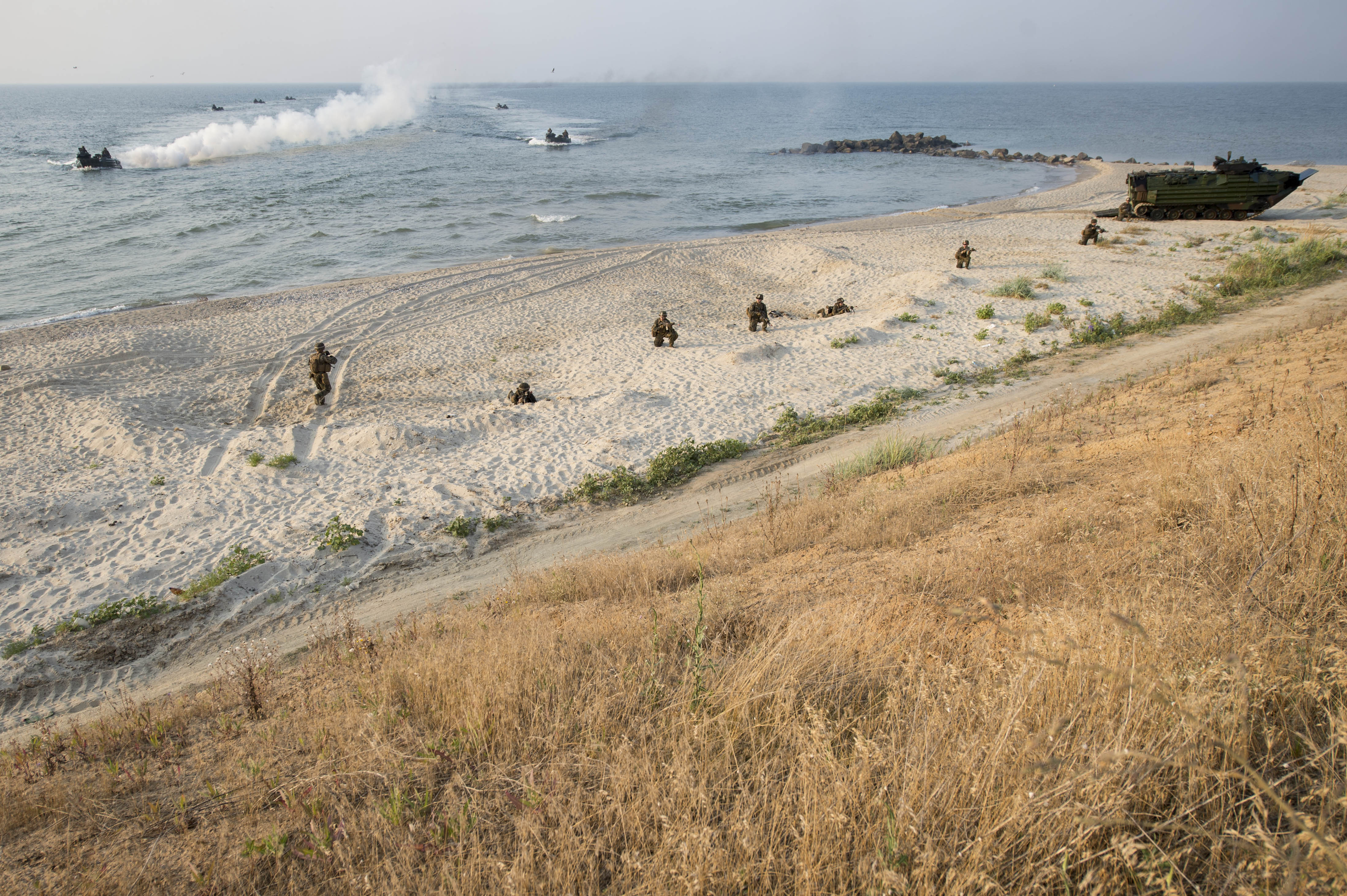 Amphibious Landing Operation Conducted at Sea Breeze 2016 > United ...