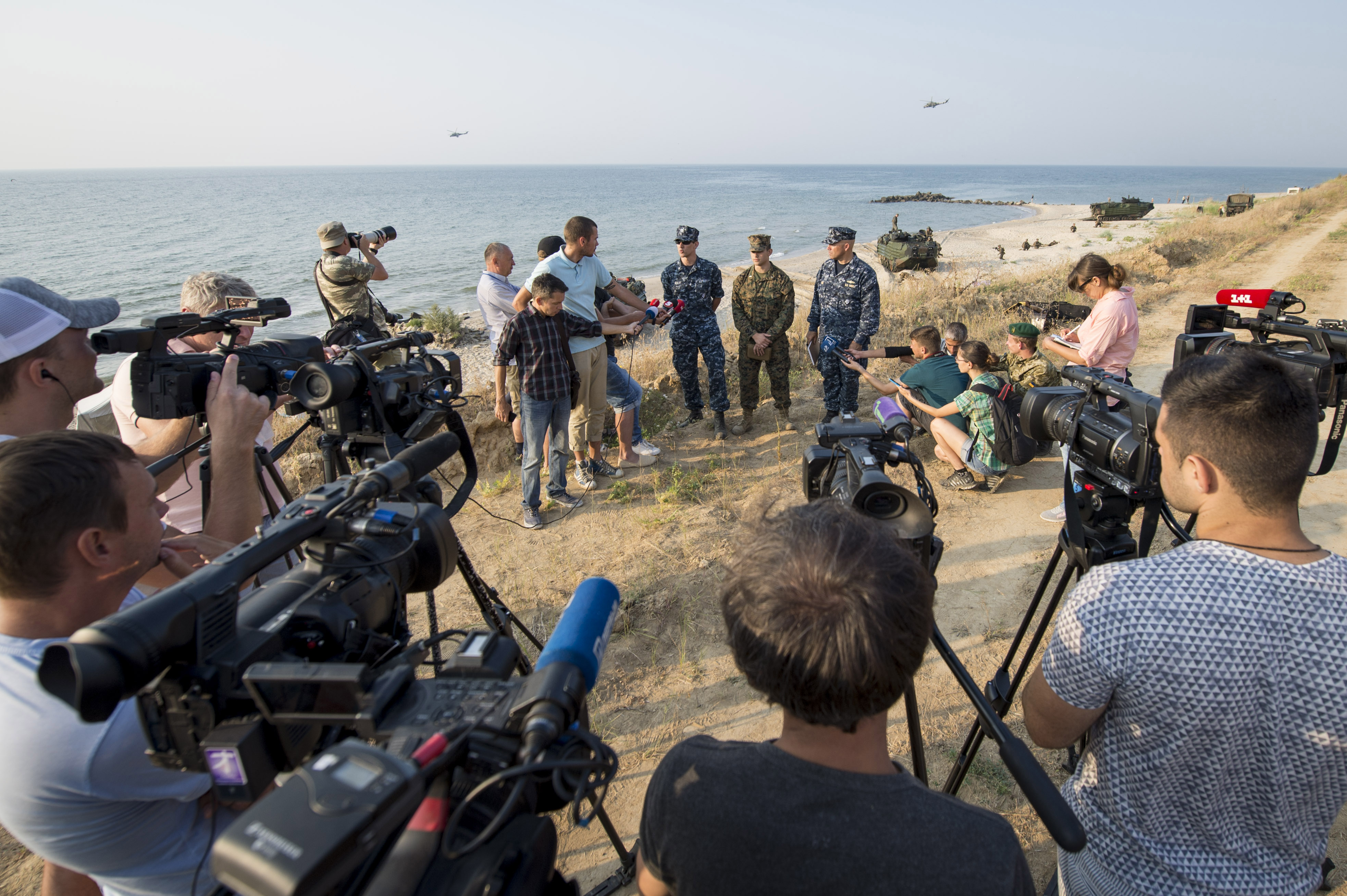 Amphibious Landing Operation Conducted at Sea Breeze 2016 > United ...