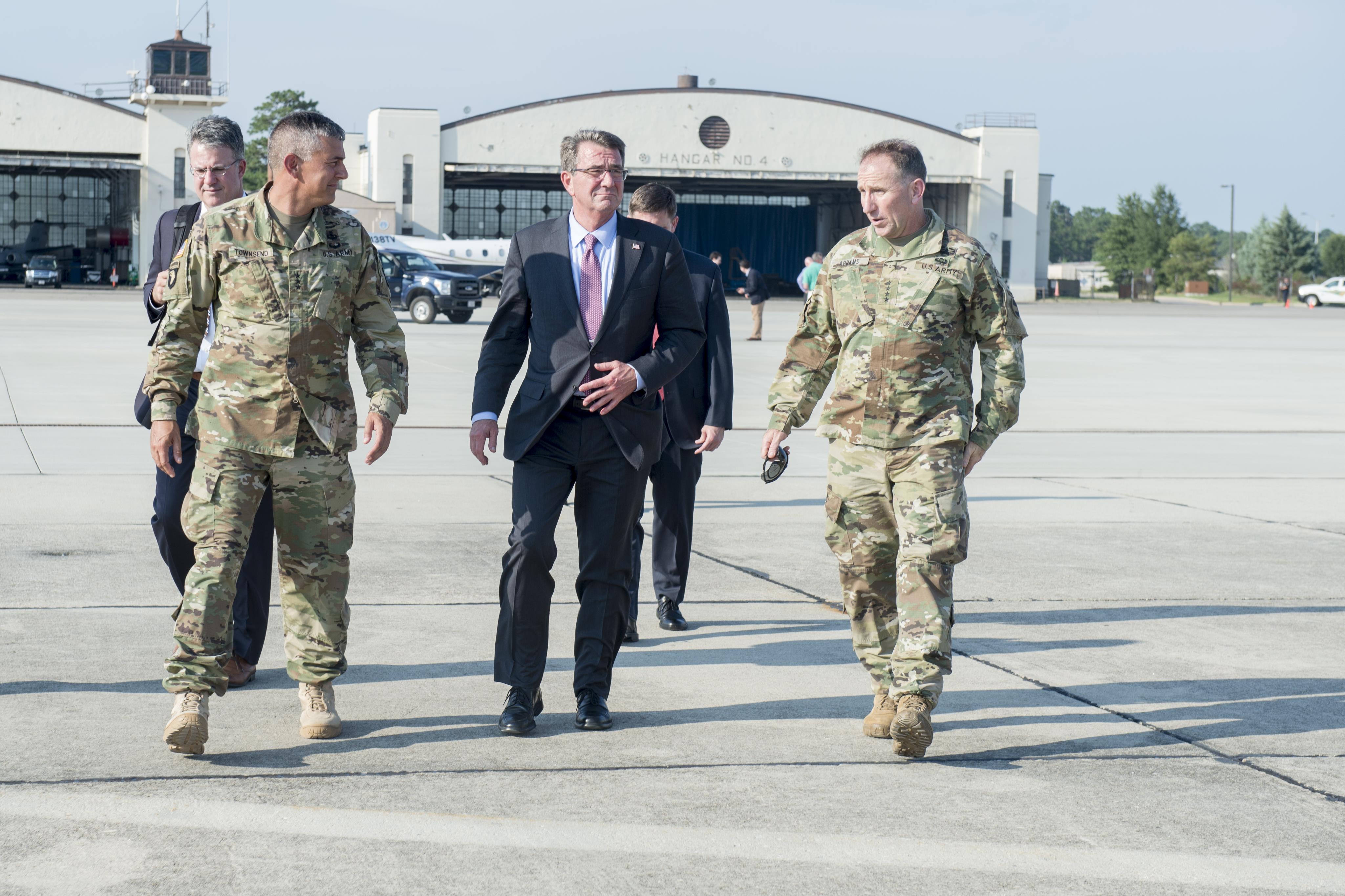 Fort Bragg Arrival | U.S. Department of War