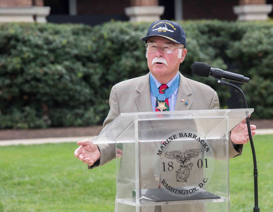 Col. Harvey Barnum Ship Naming Ceremony