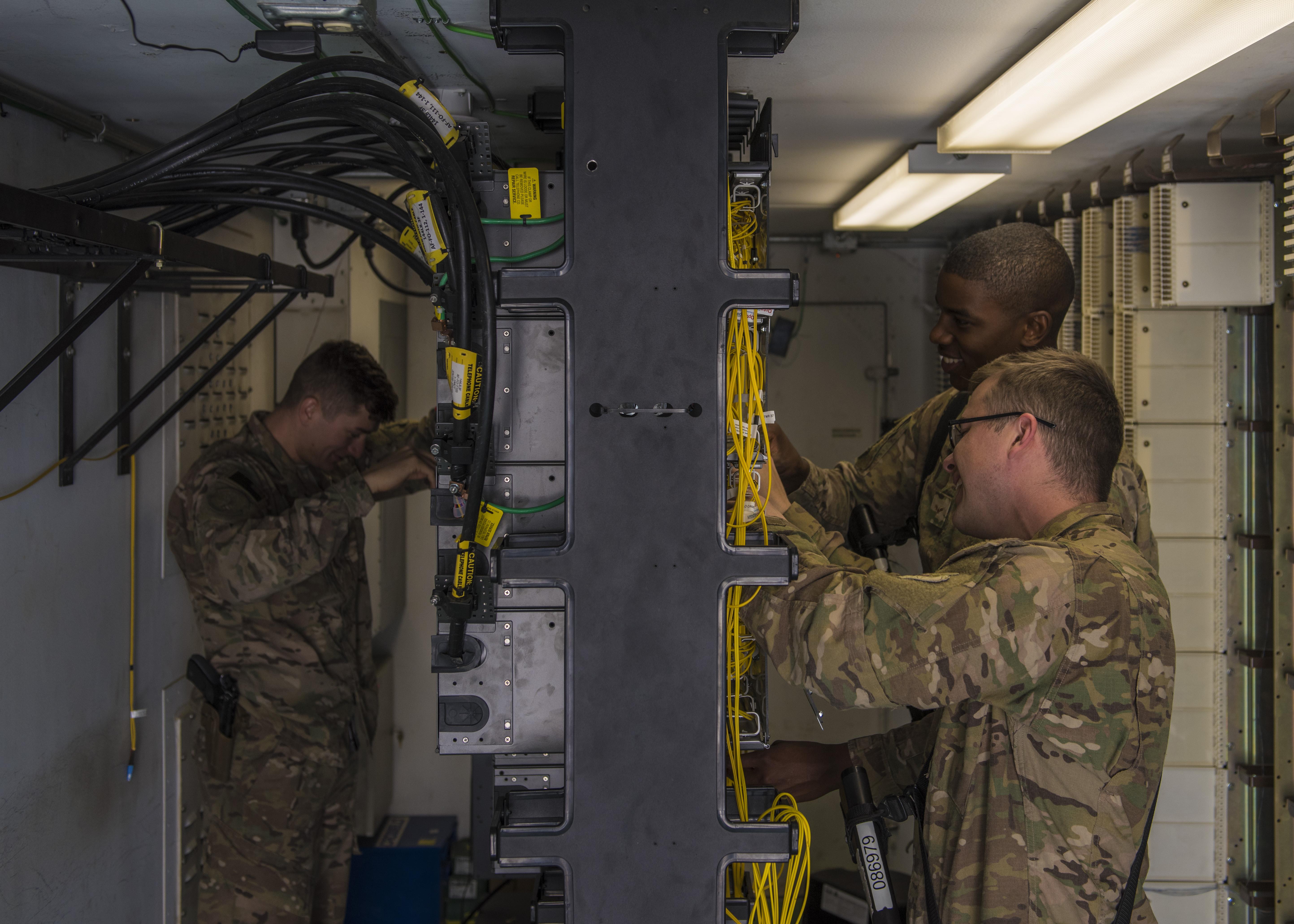Network management keeps you connected > U.S. Air Forces Central > Display