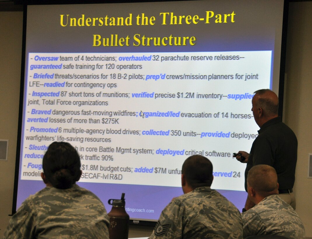 Write this, not that