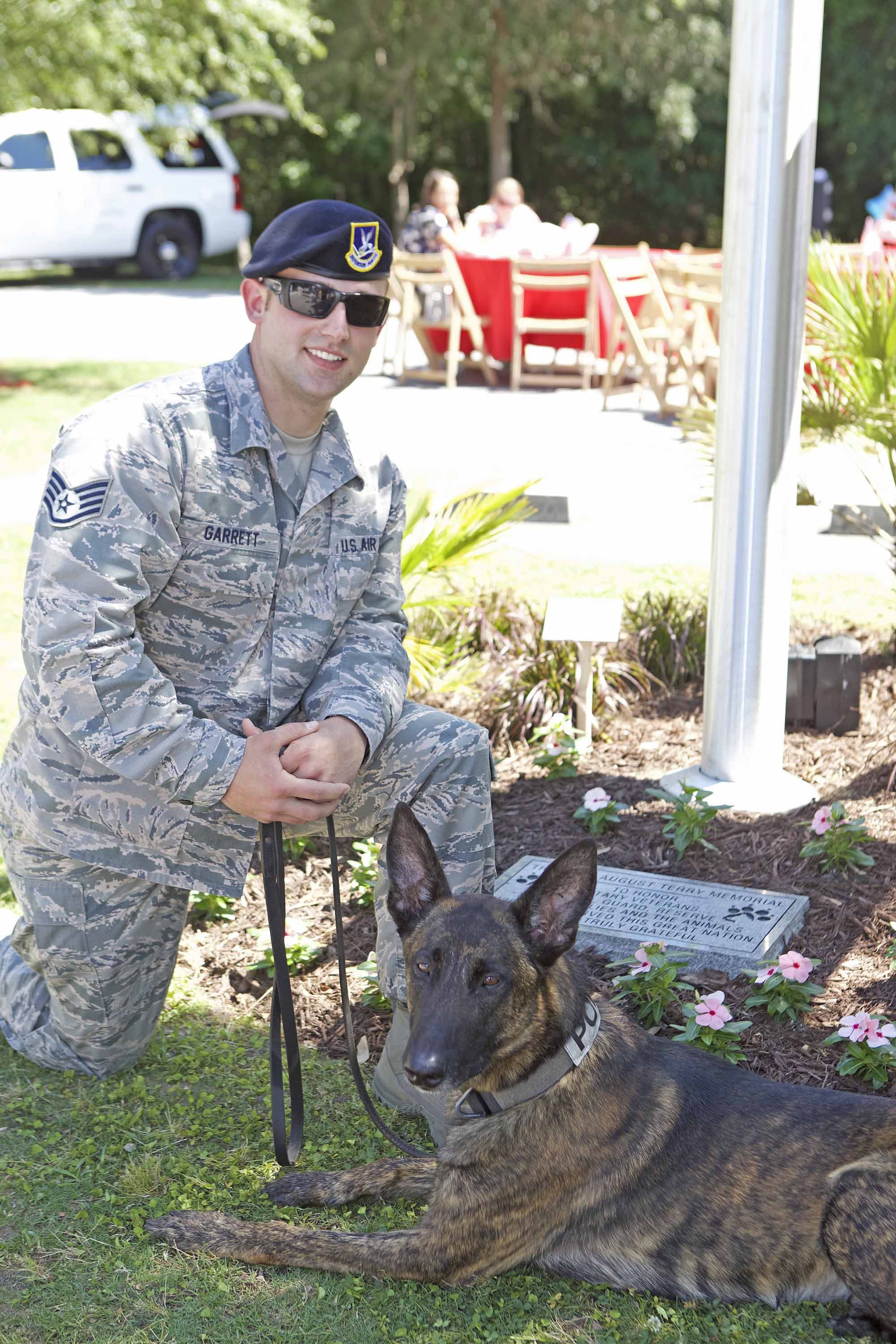 Charleston Animal Society and Terry military memorial
