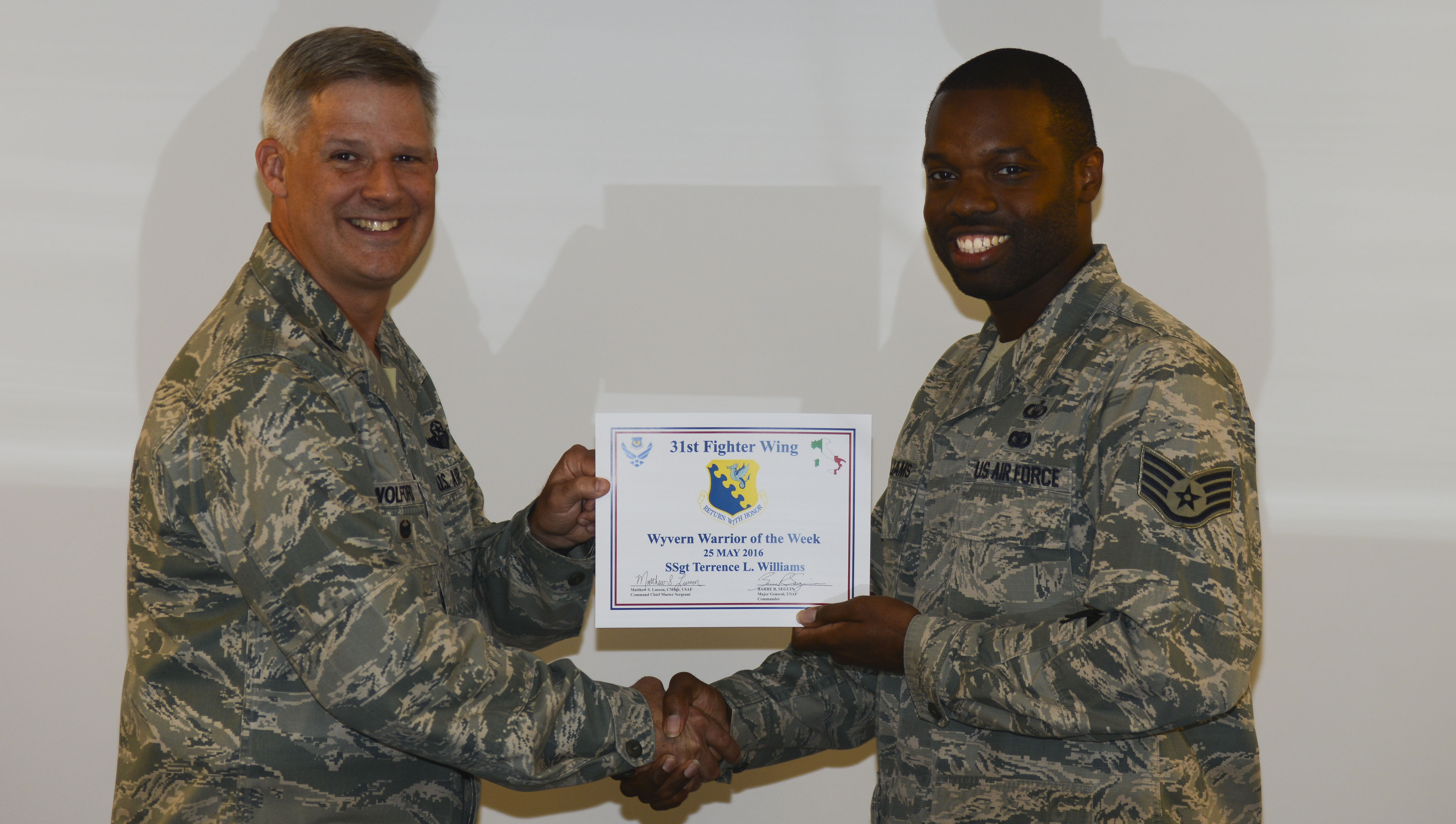 Staff Sgt. Terrence Williams