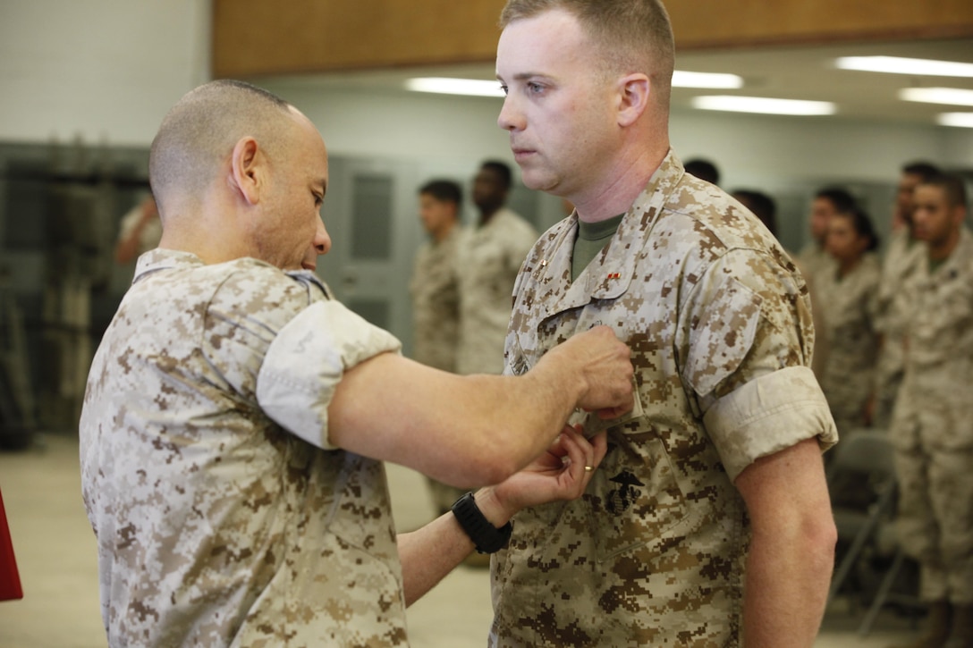 EOD Marine receives award for valor at CBIRF