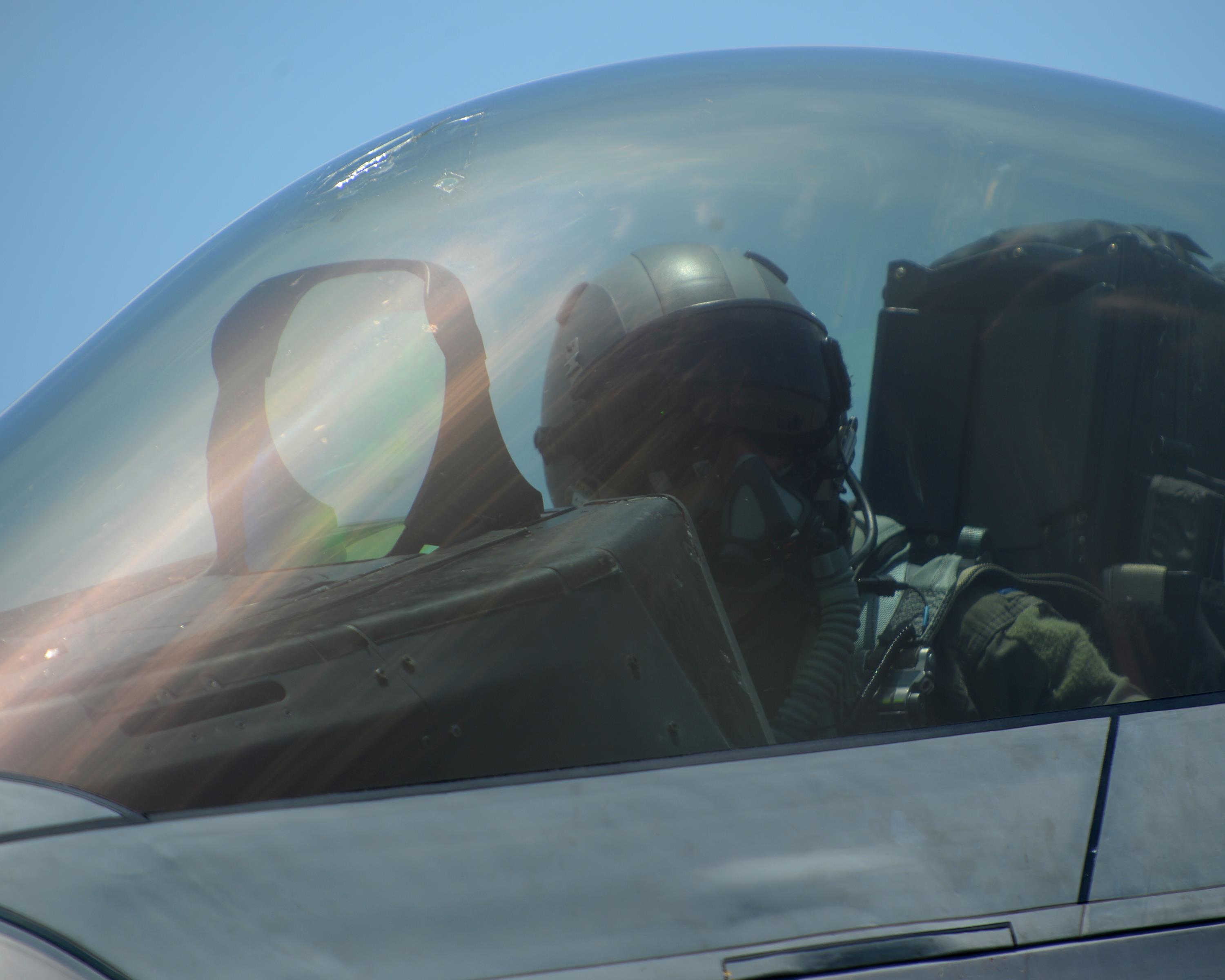 Lieutenant makes historic F-22 flight at Tyndall AFB