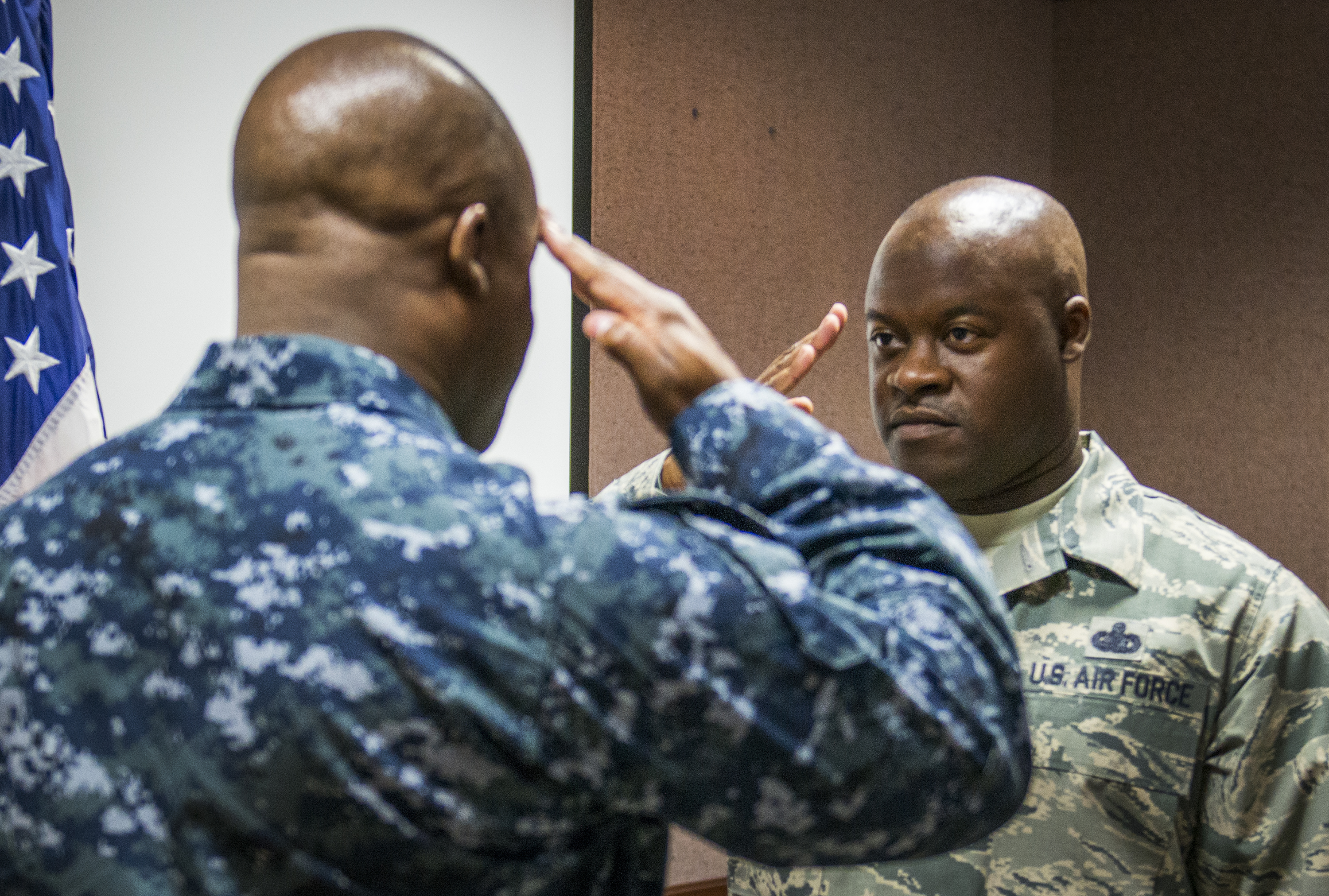 Military twins come together again for enlistment, promotion > Eglin ...
