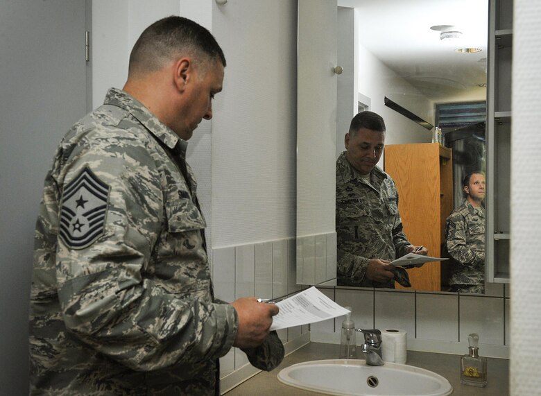 Ramstein enacts first dorm of the quarter inspection > Ramstein Air ...