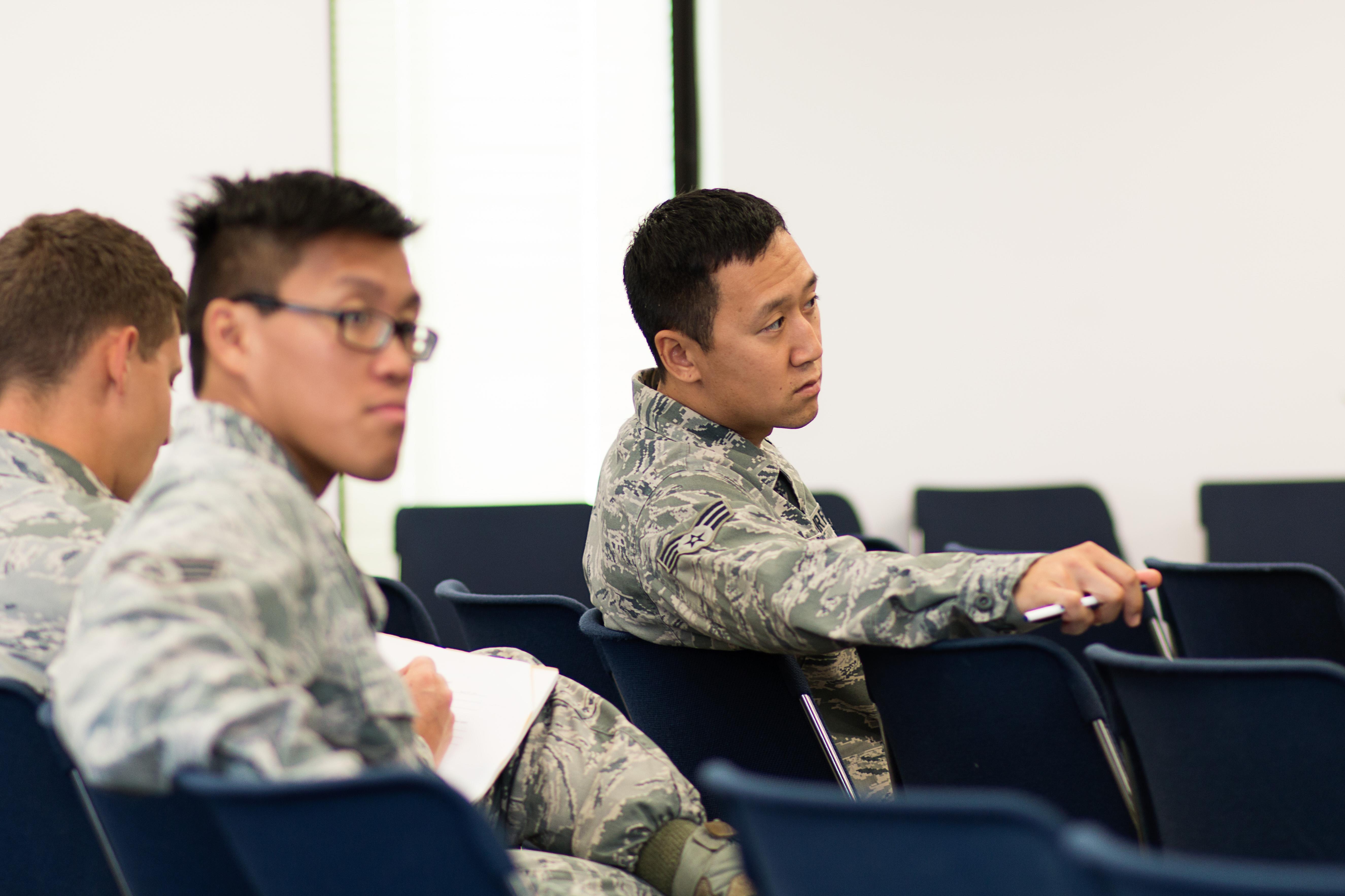 301st Fighter Wing airmen participate in another successful Airmen's Panel