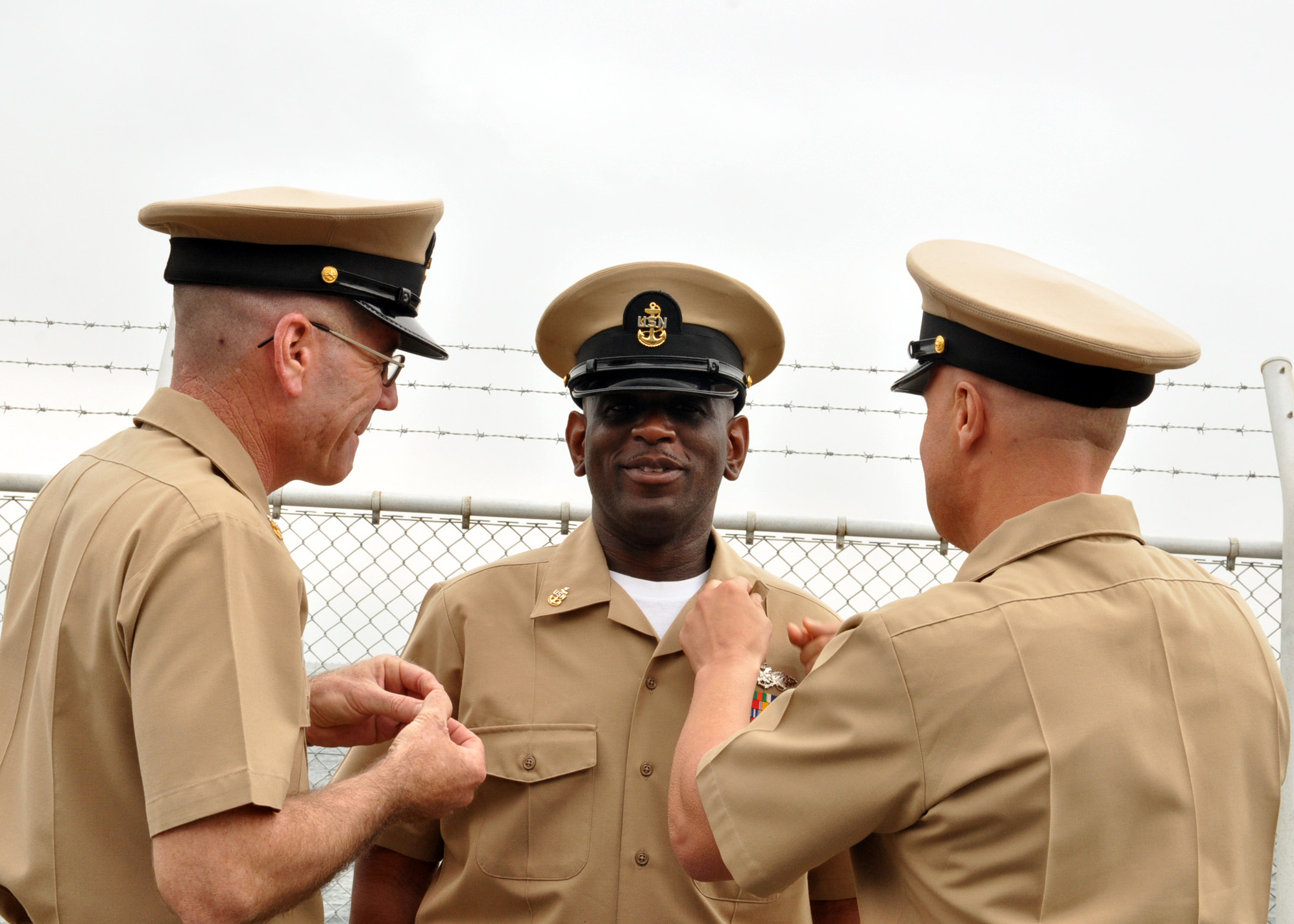BEECAM: PWD Yokosuka Chief Makes Senior > Seabee Magazine > News