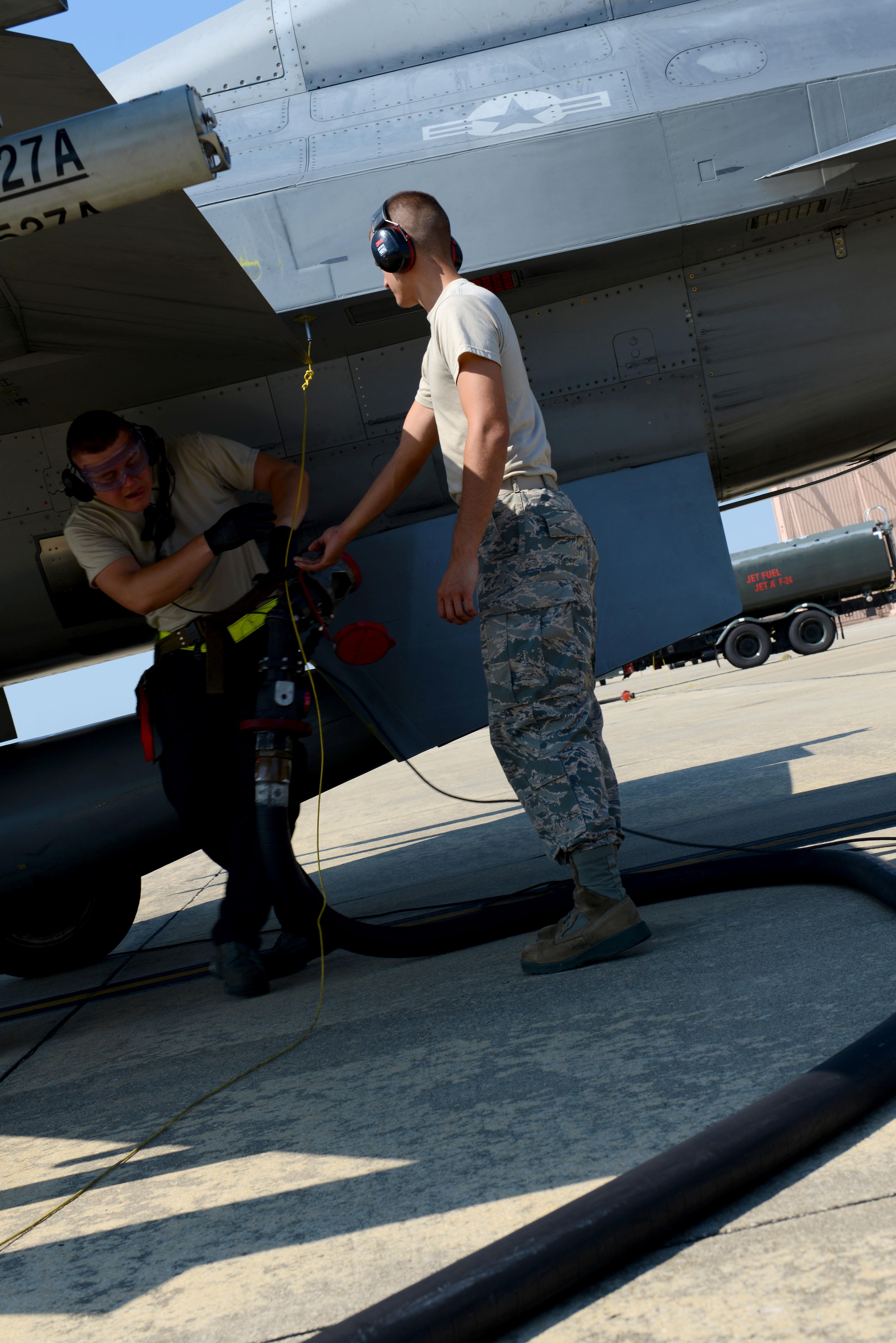 POL personnel fuel mission success