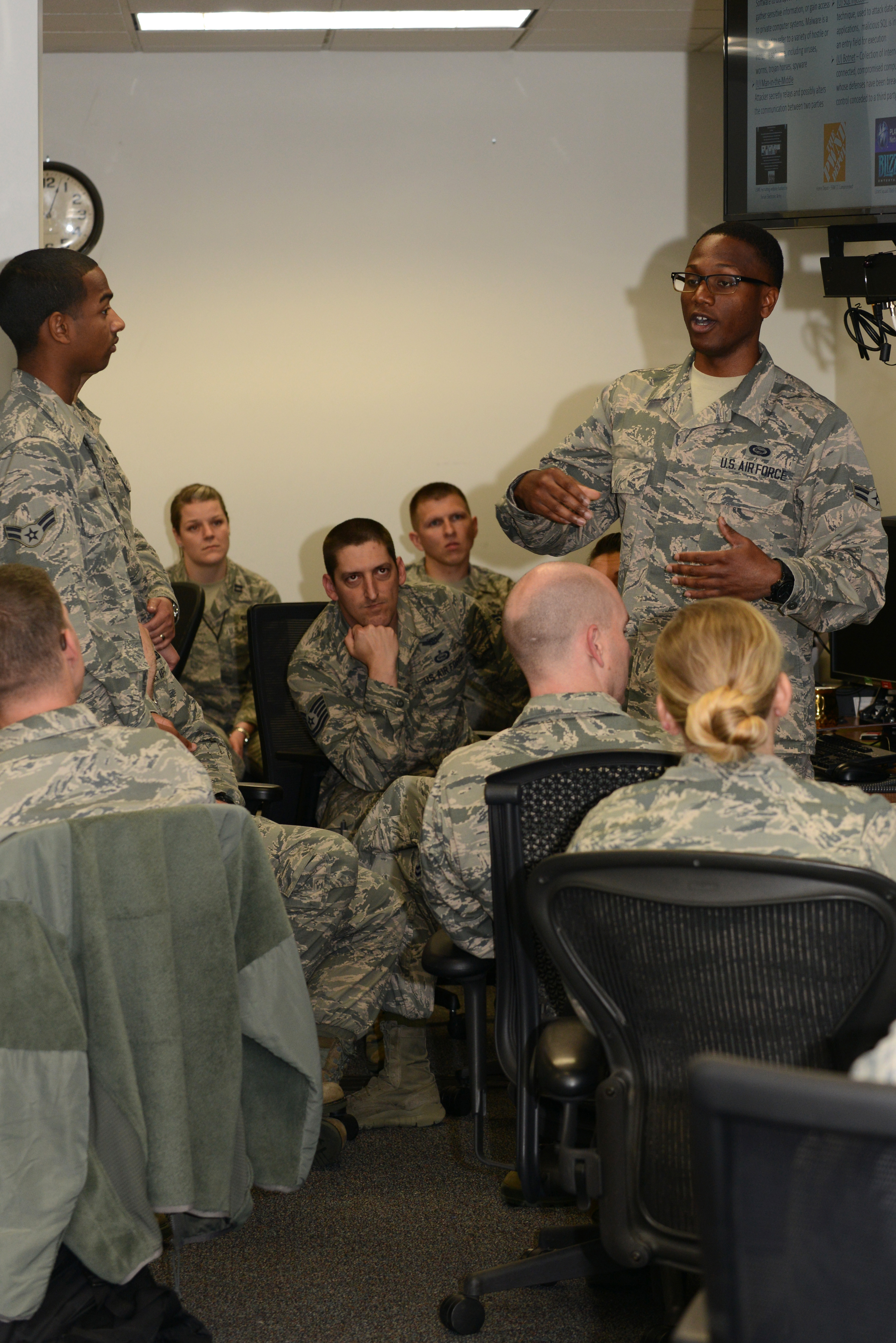 Around the clock, around the world: 363rd ISR Airmen support the ...