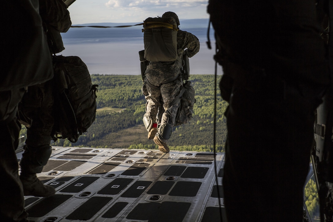 Marine Aerial Refueler Transport Squadron 152 air drops soldiers, supplies
