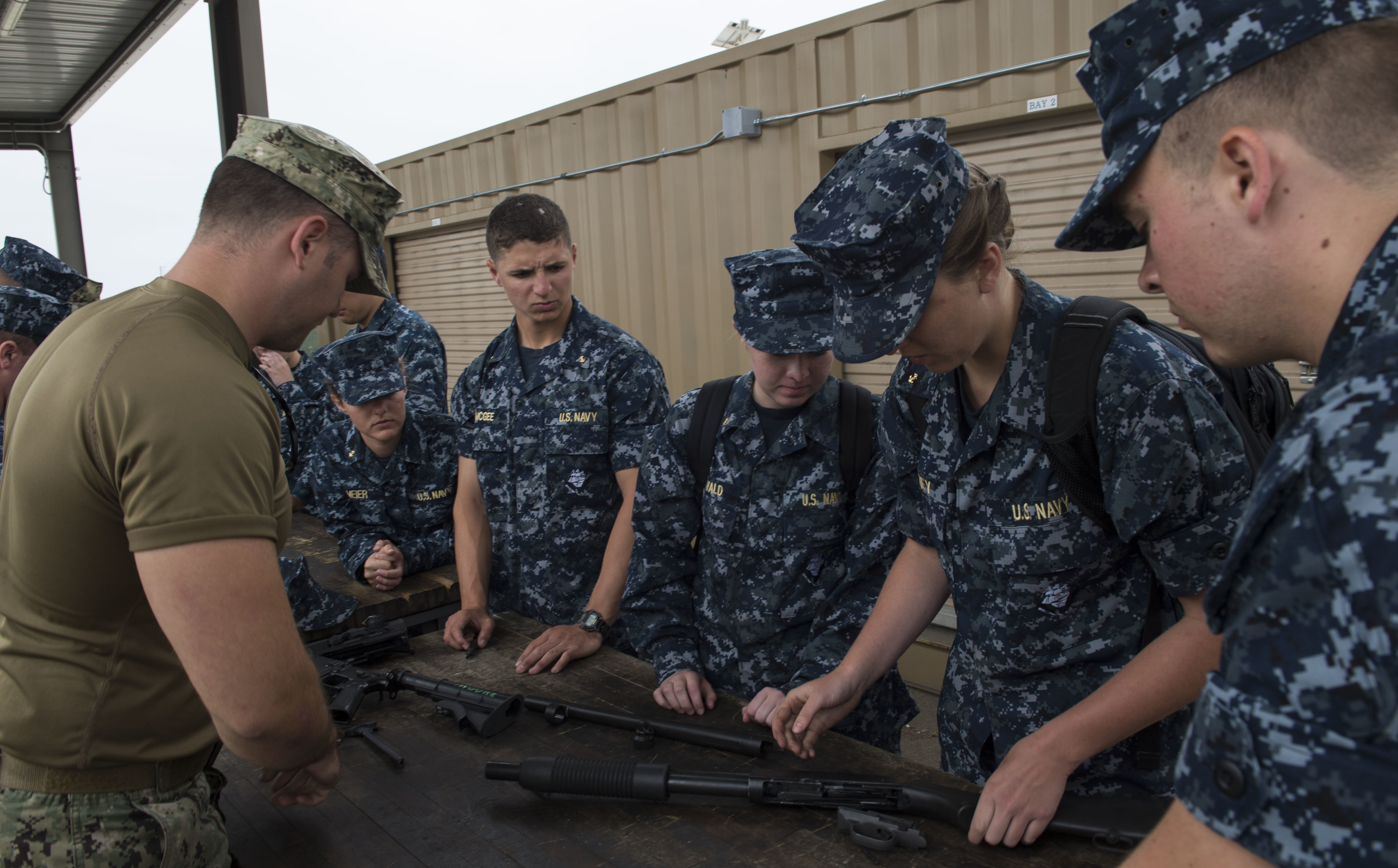 CRG 1, CRG 2 Host Midshipmen during PROTRAMID > United States Navy ...