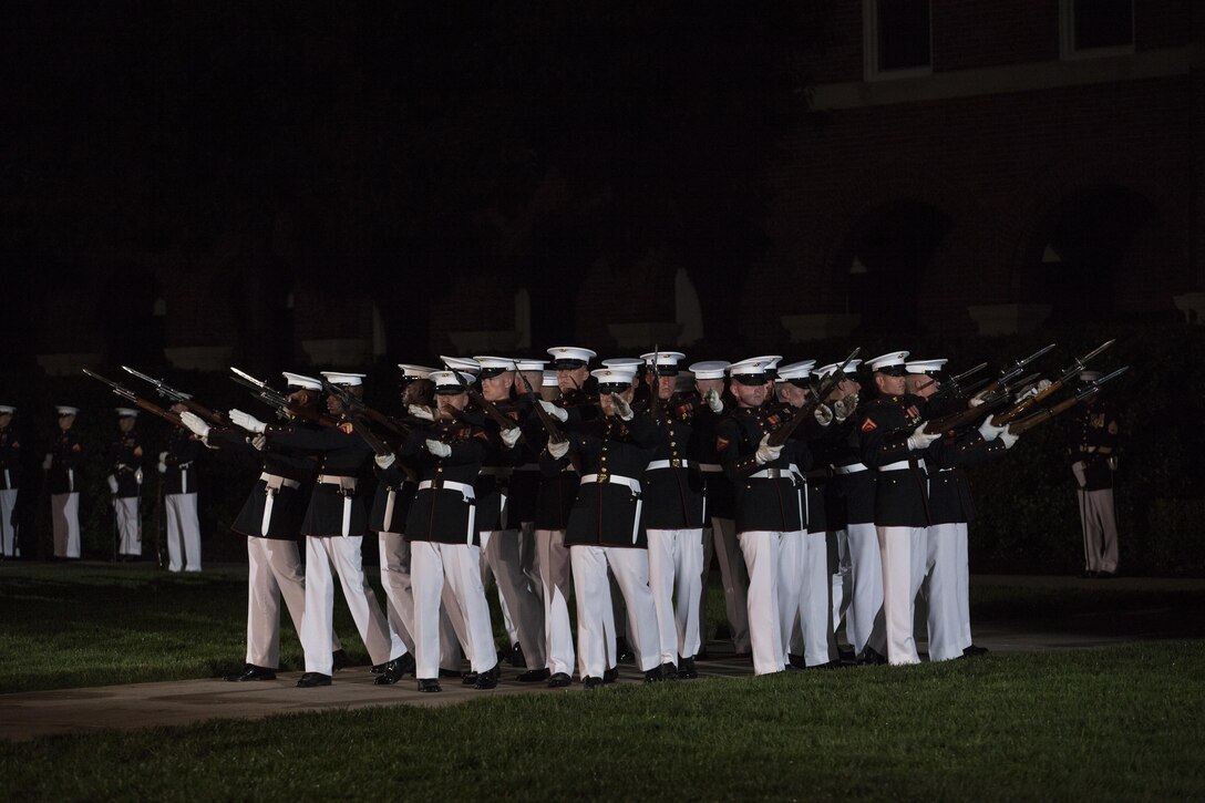 June 3 Evening parade