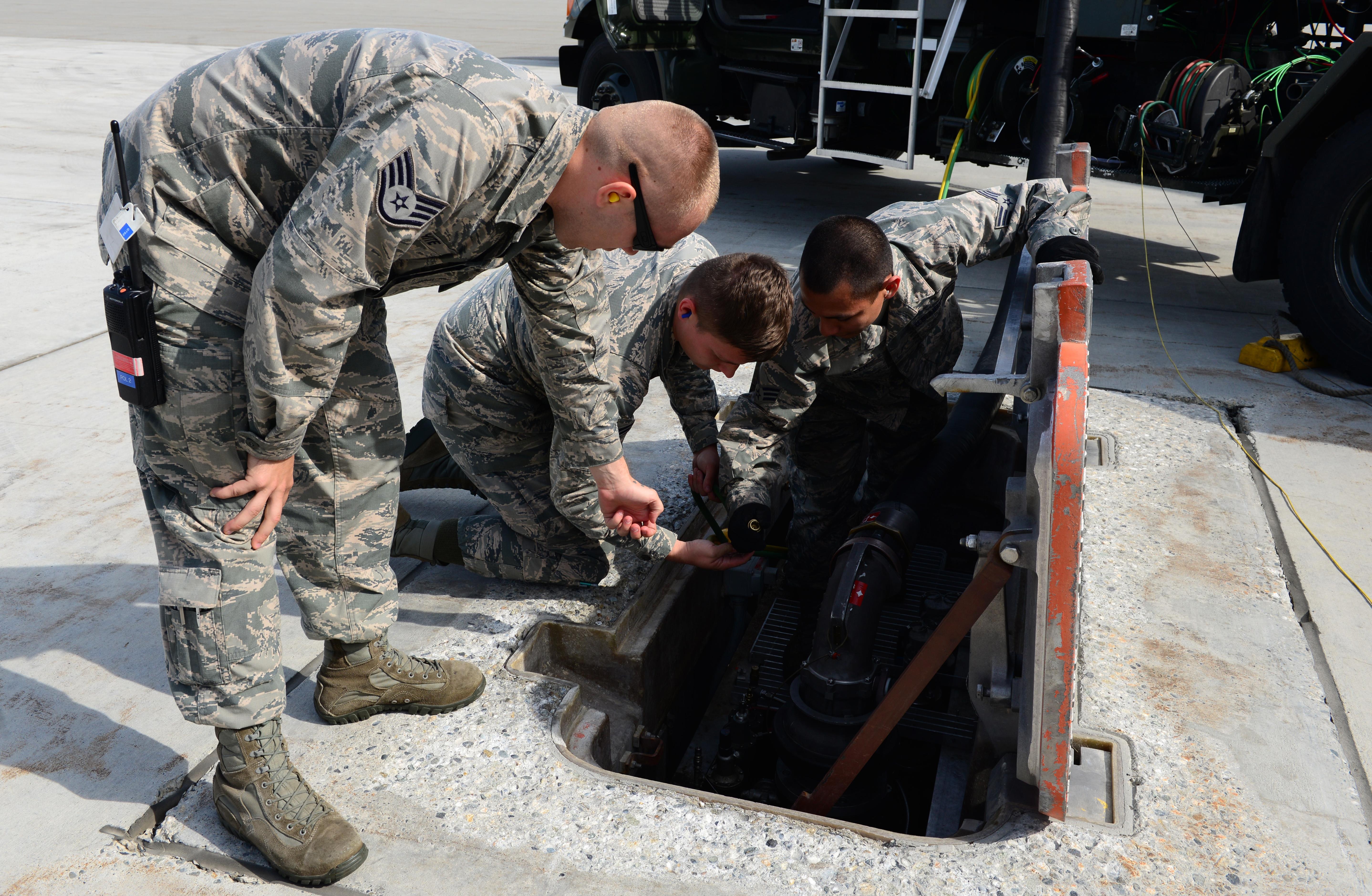 Pieces to a puzzle: 354 LRS Airmen fuel RF-A 16-2 > Eielson Air Force ...