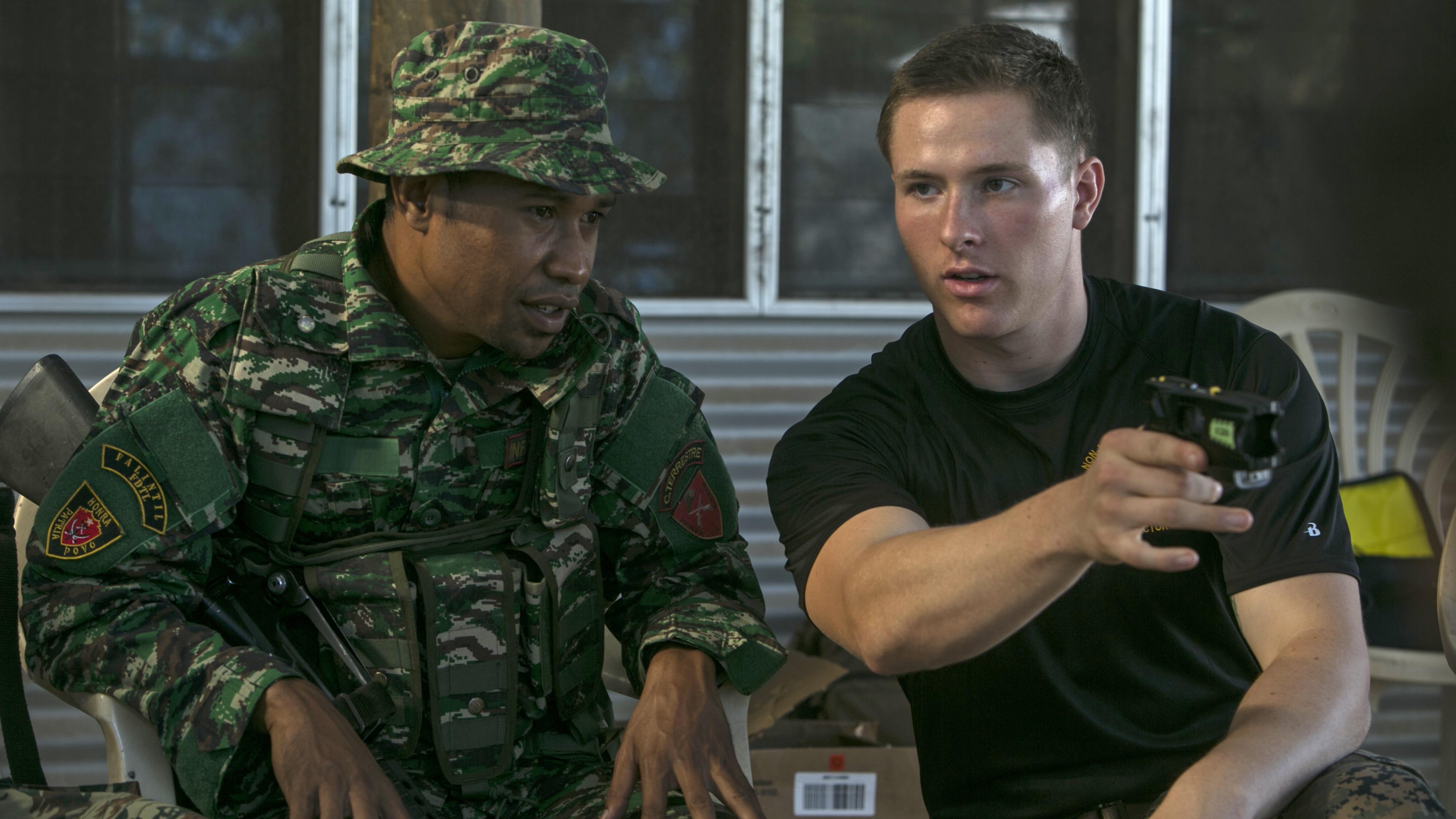 Task Force Koa Moana teaches non-lethal capabilities in Timor Leste ...