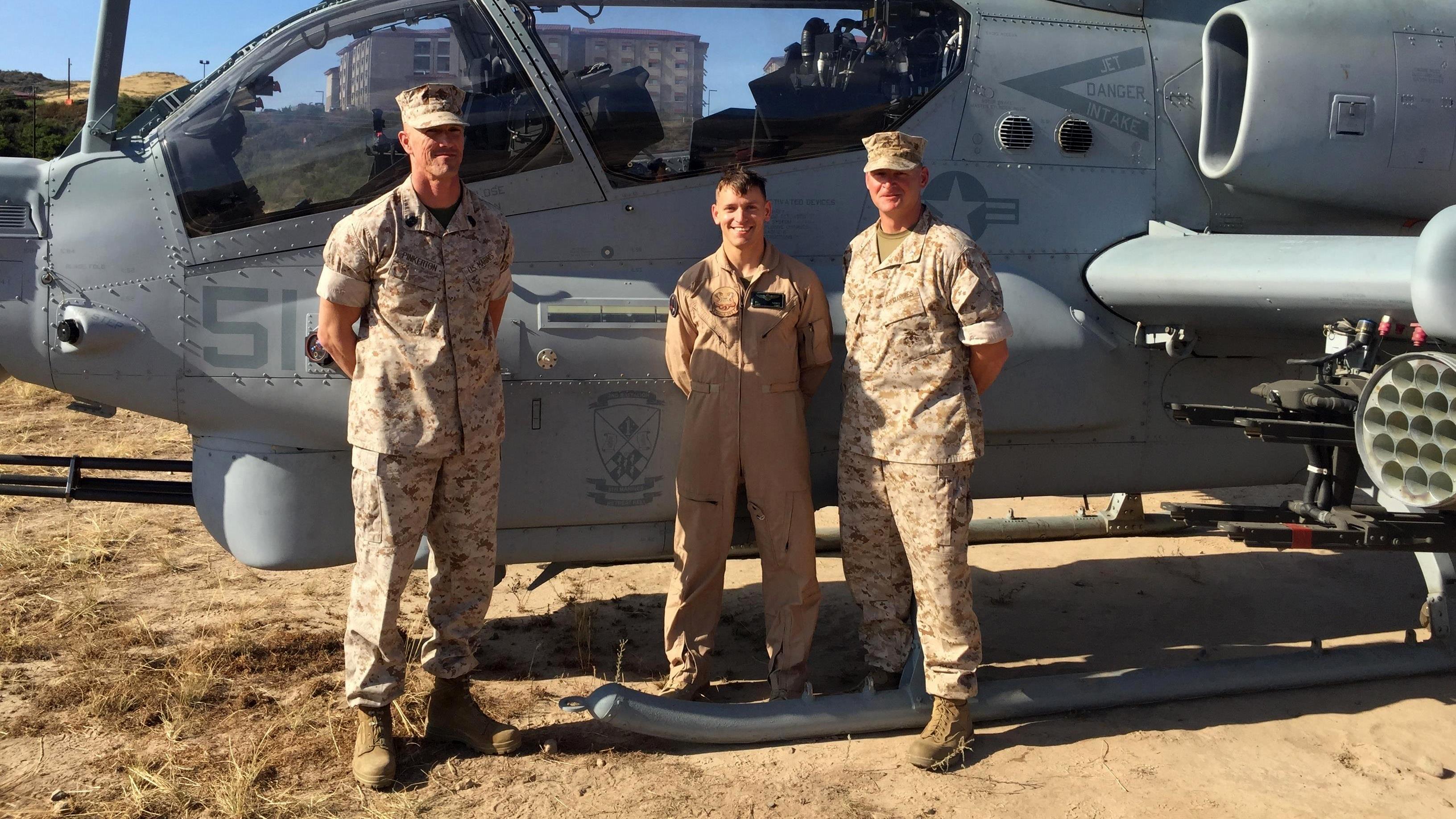 Cobra pilot is first to complete Aviator Immersion Program