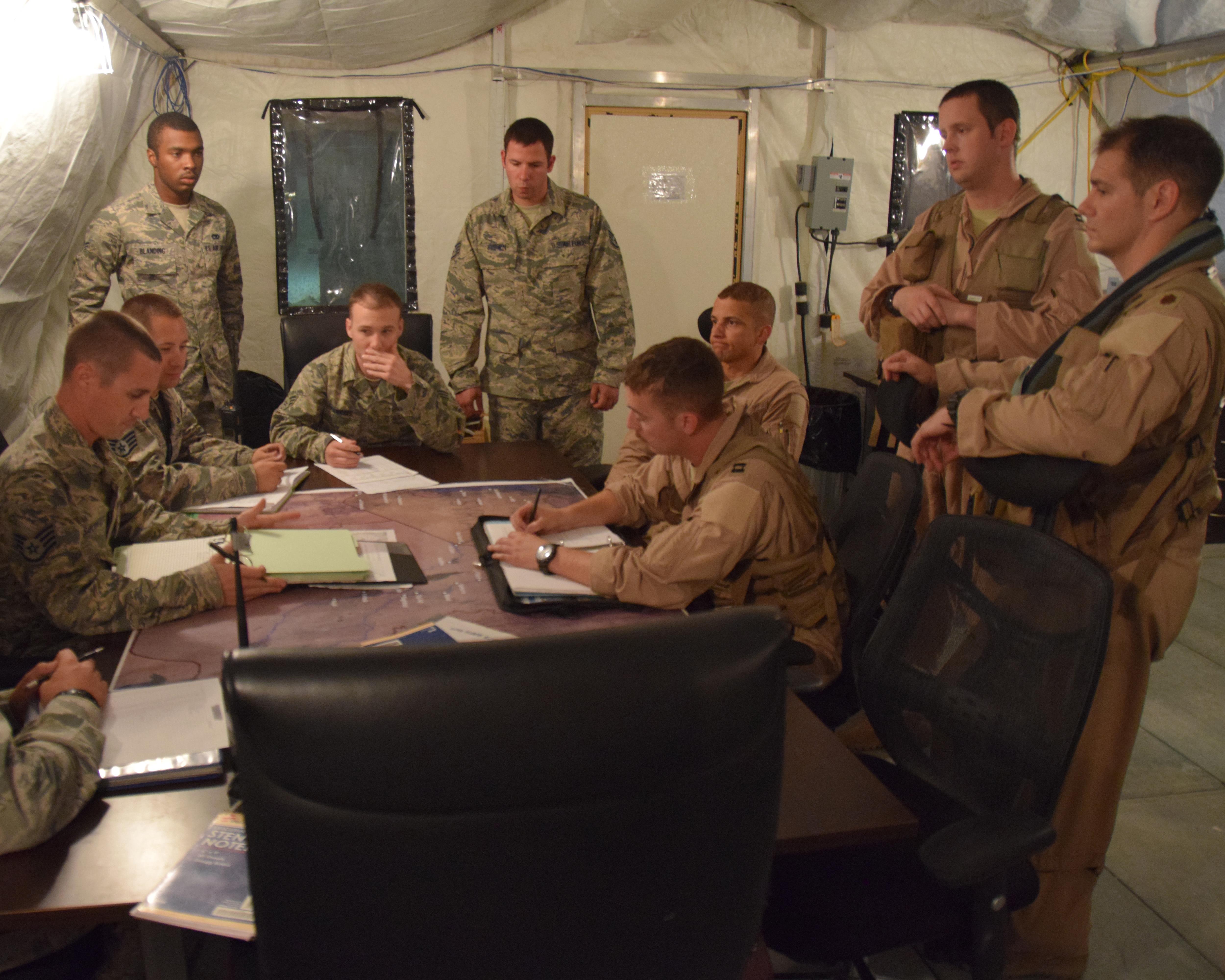 Day and night, maintainers keep the B-52 in the fight