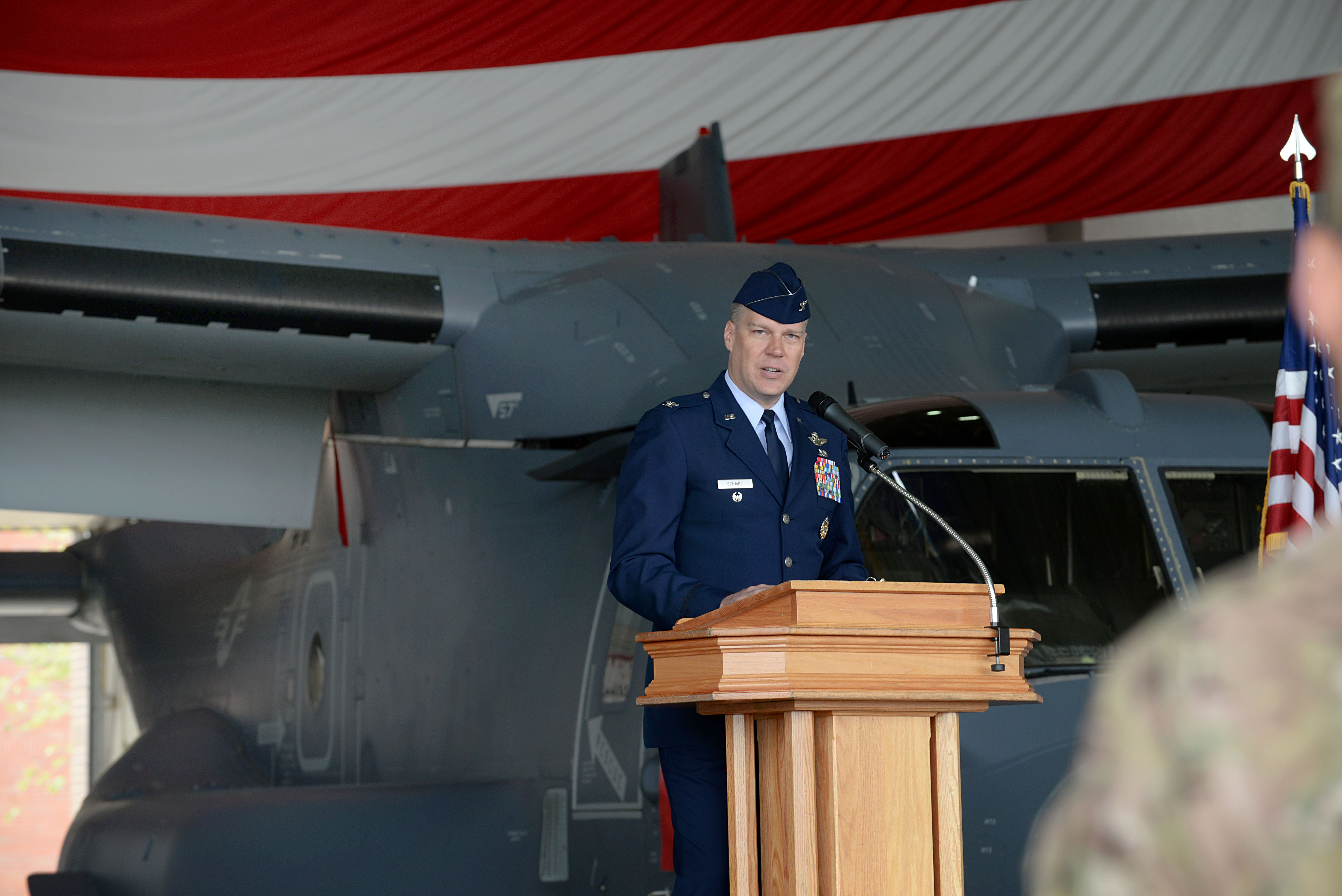 The 752nd Special Operations Group welcomes Col. Lance E. Schmidt ...