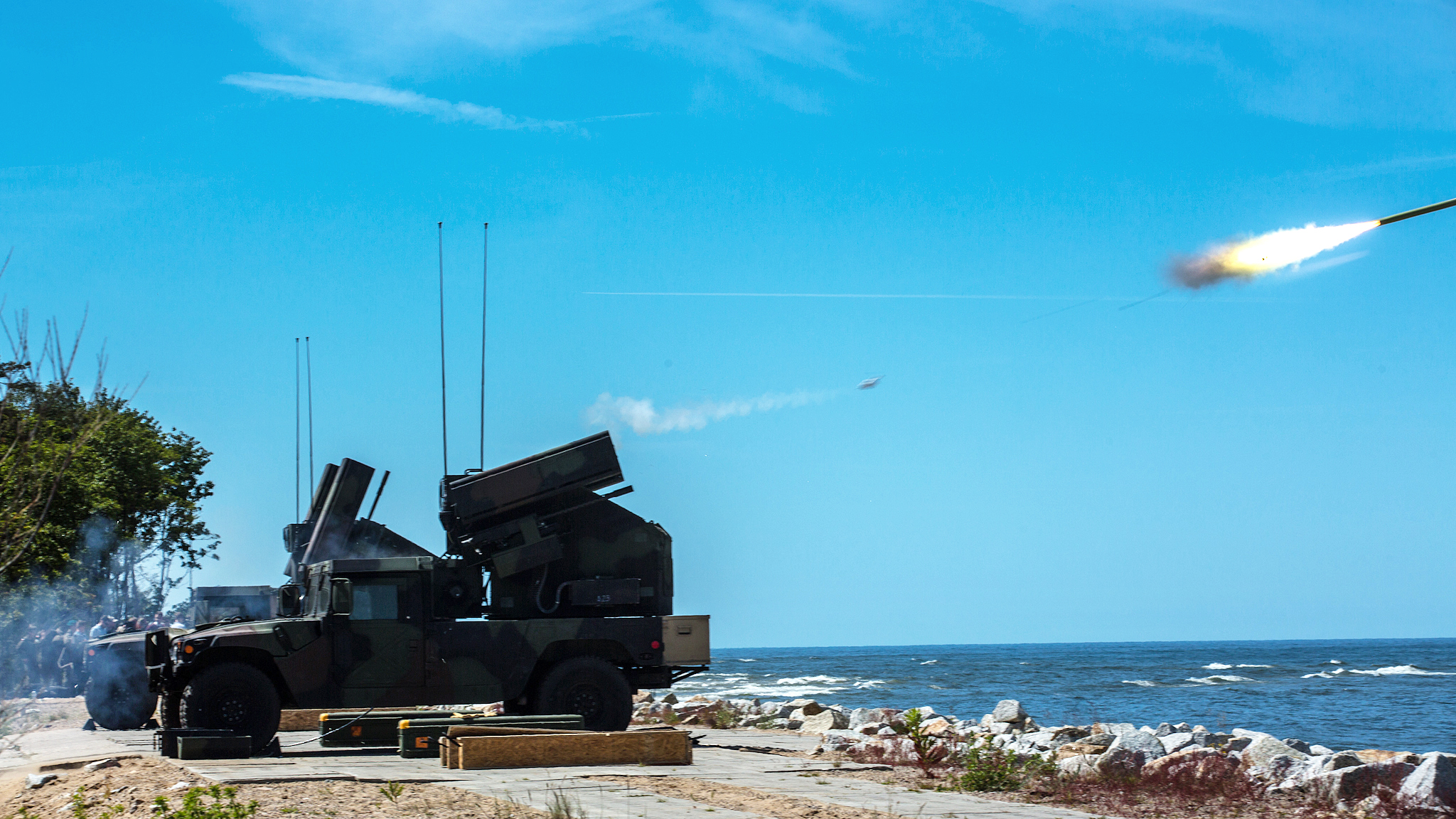 Firing a Stinger | U.S. Department of War