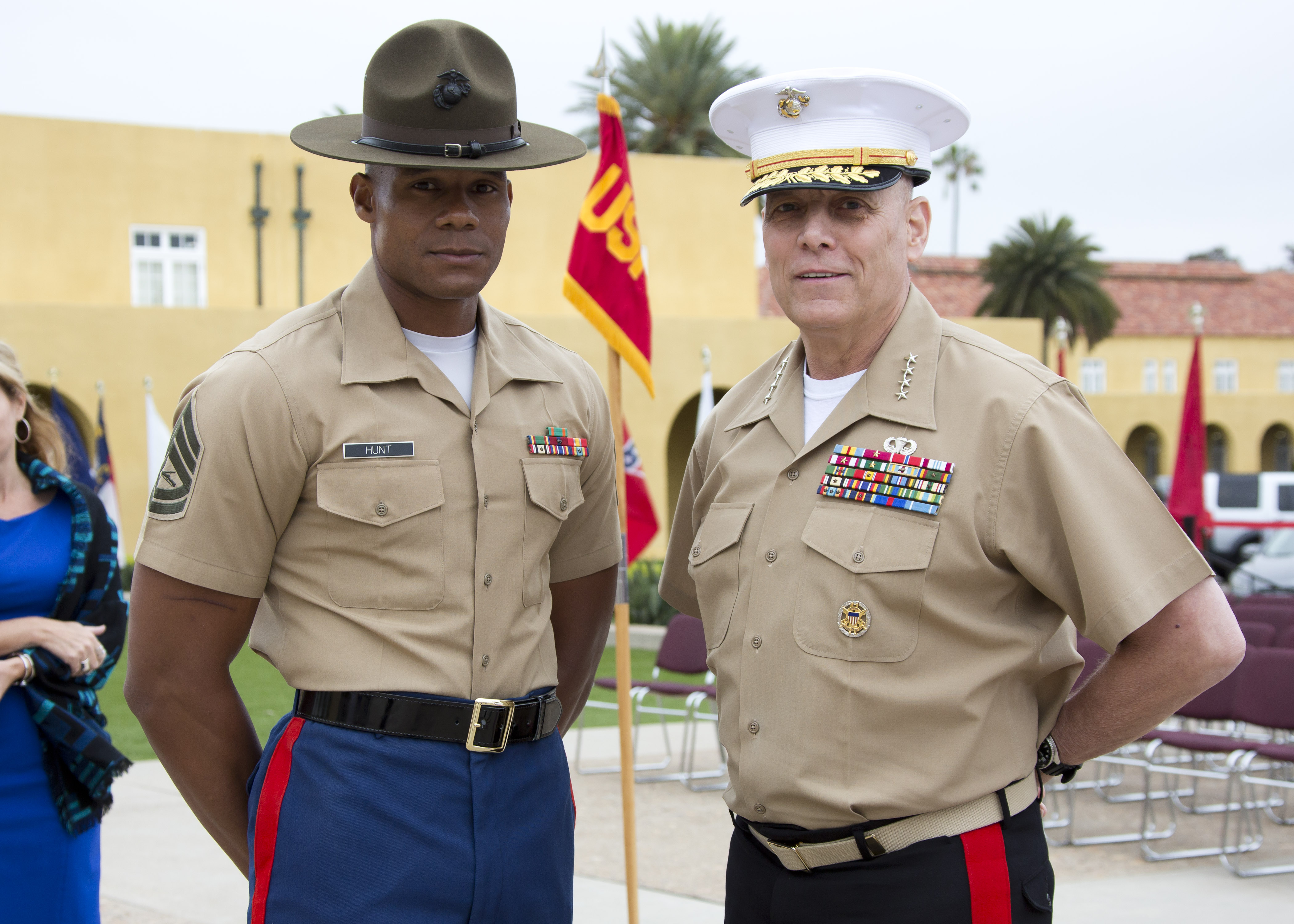 Basic Marine Graduation Ceremony MCRD San Diego