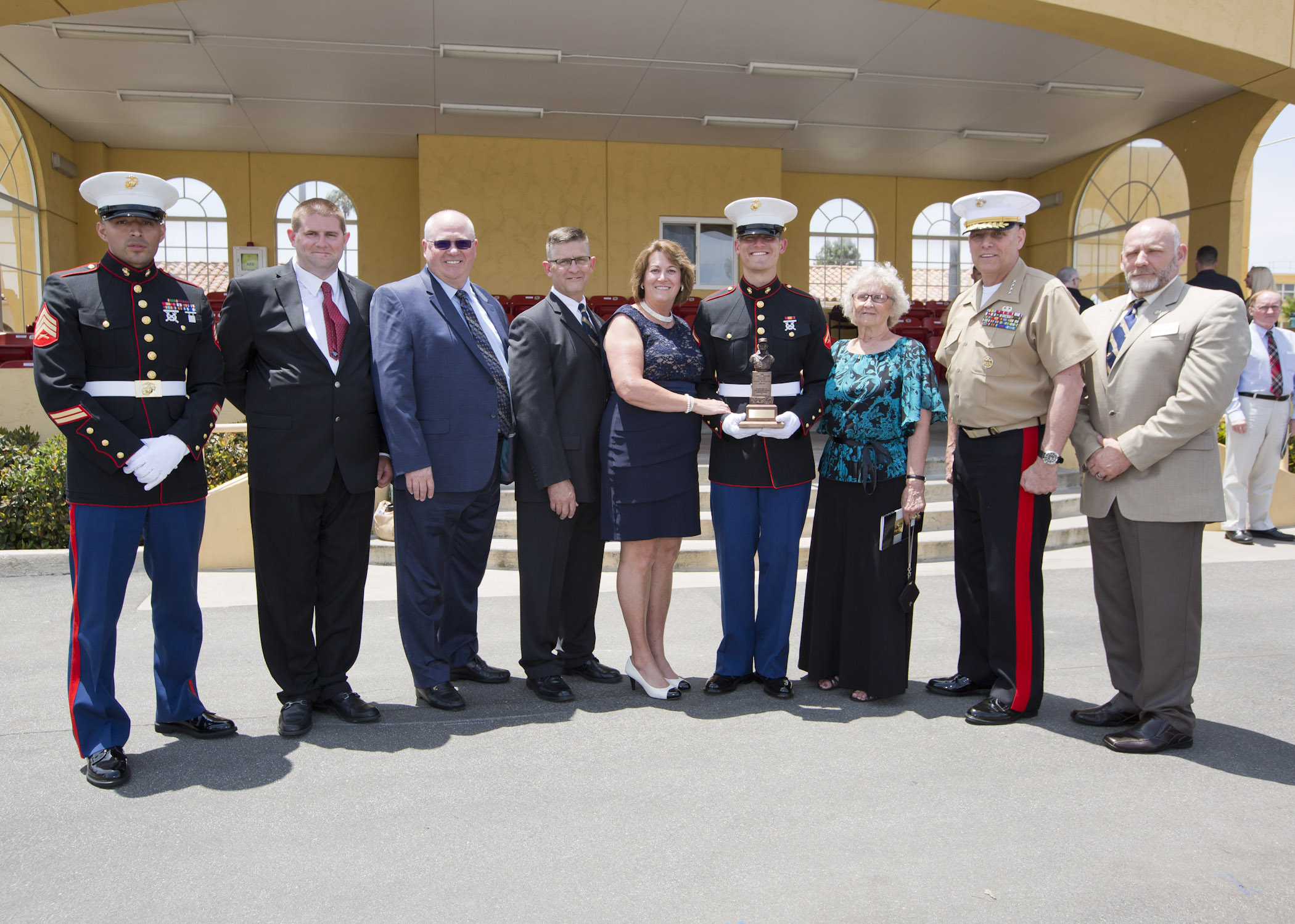 Basic Marine Graduation Ceremony MCRD San Diego