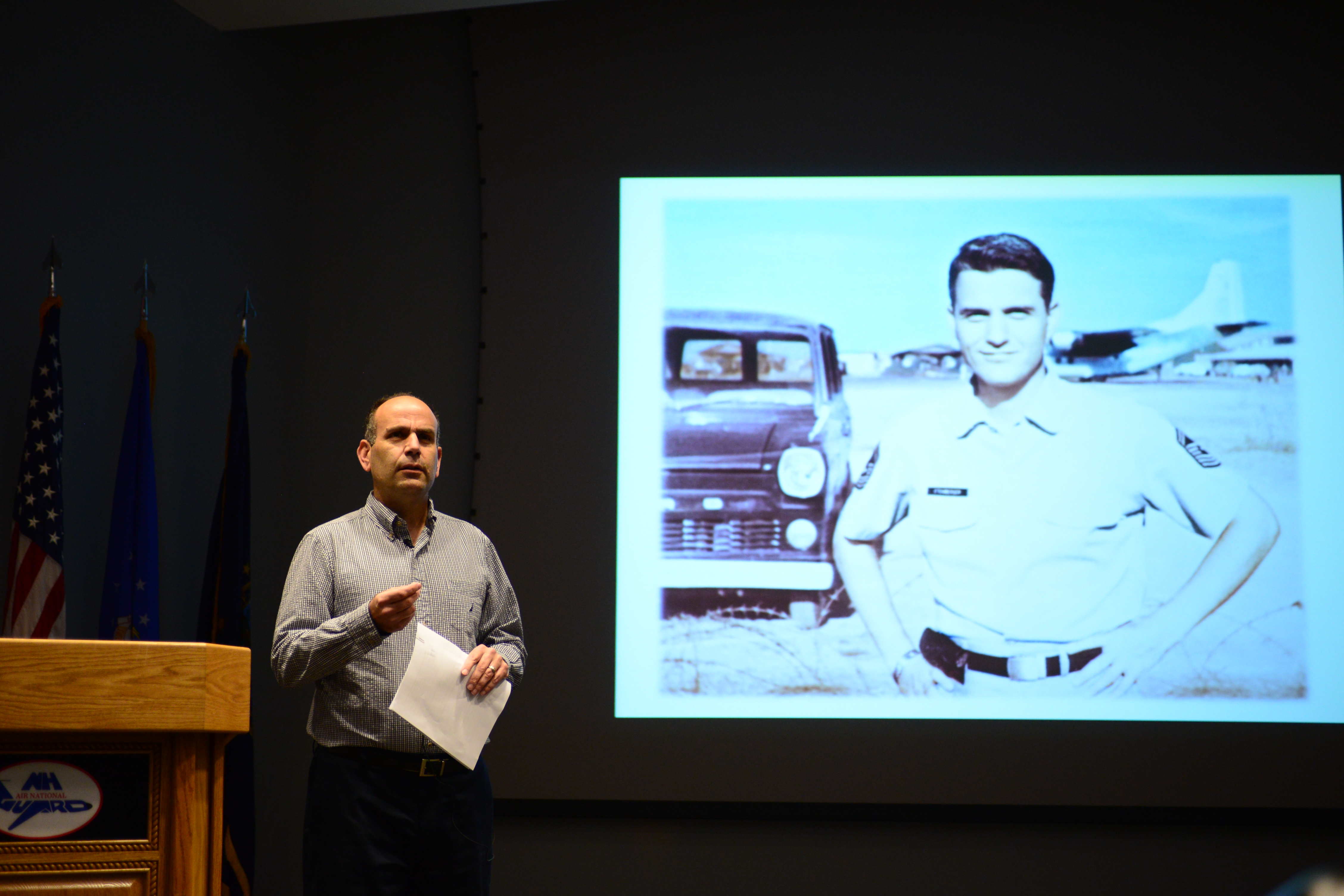 Pease Airmen remember a hero's legacy > 157th Air Refueling Wing > News