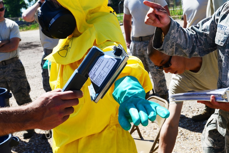 EMST decontamination training > Barksdale Air Force Base > Display